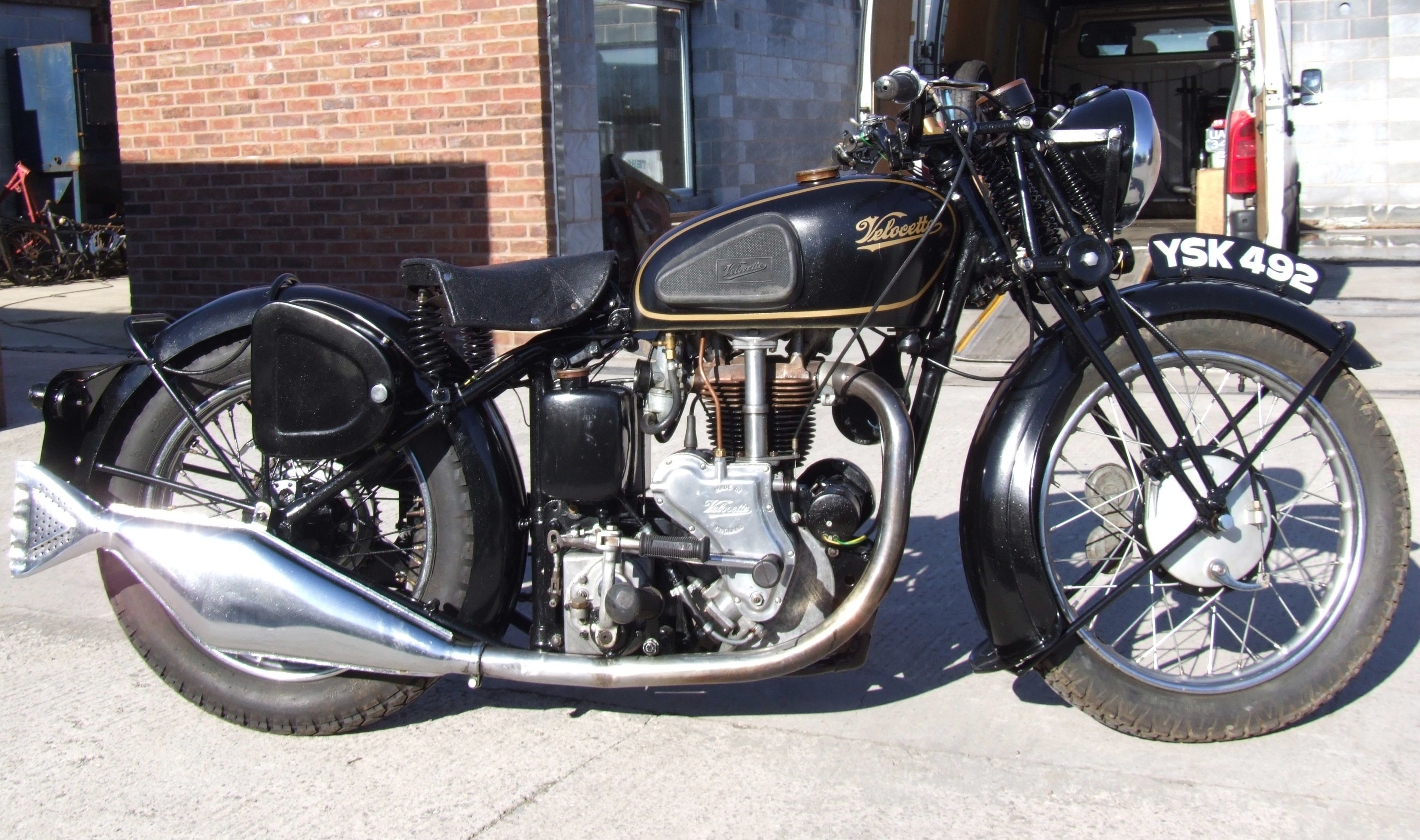 Bonhams Cars : 1938 Velocette 495cc MSS Frame no. MD 8557 Engine no ...