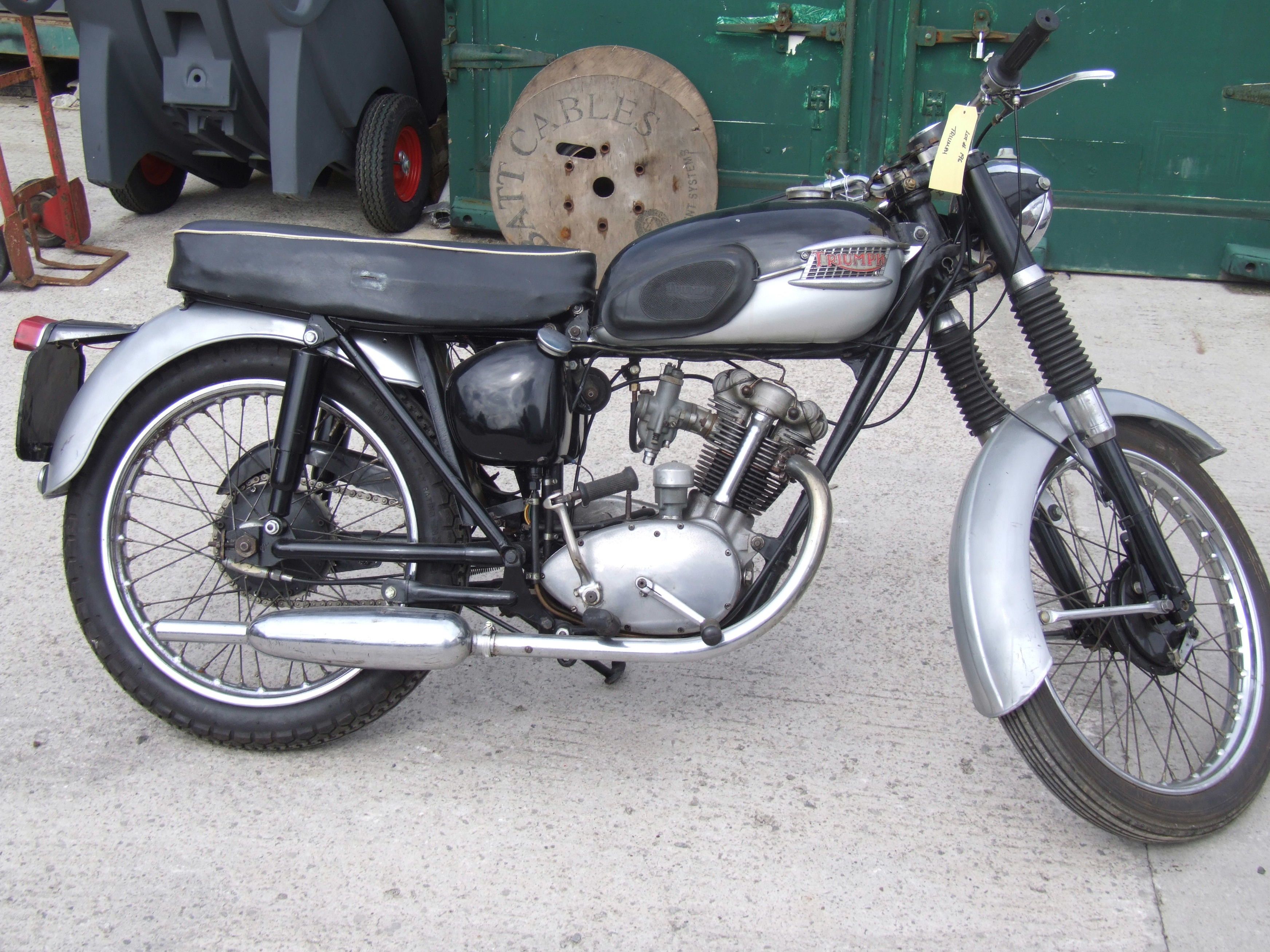 Bonhams Cars : c.1961 Triumph 200cc Tiger Cub Frame no. T20 81223 ...
