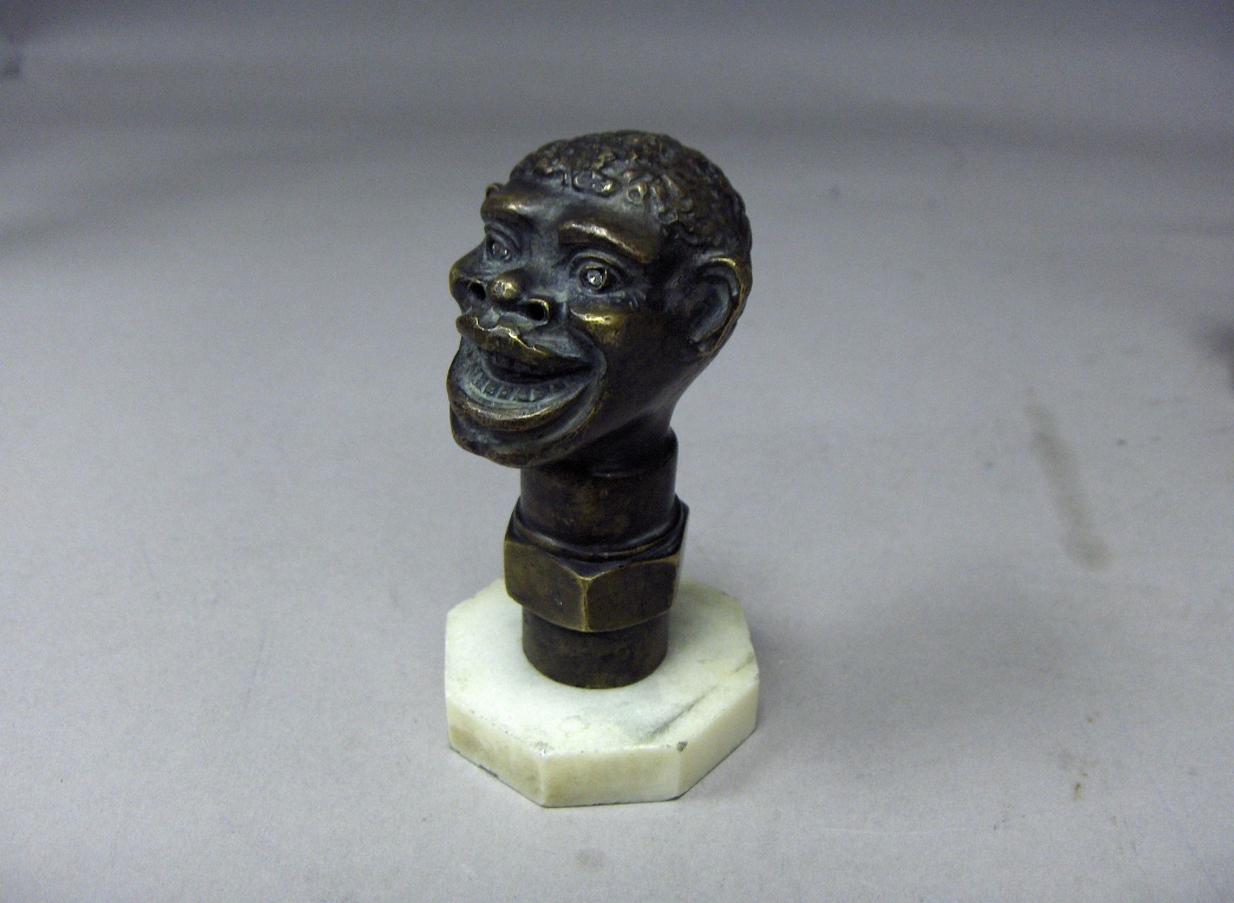 Bonhams Cars : A rare 'Tête de Nègre' mascot produced by the Oléo spark ...