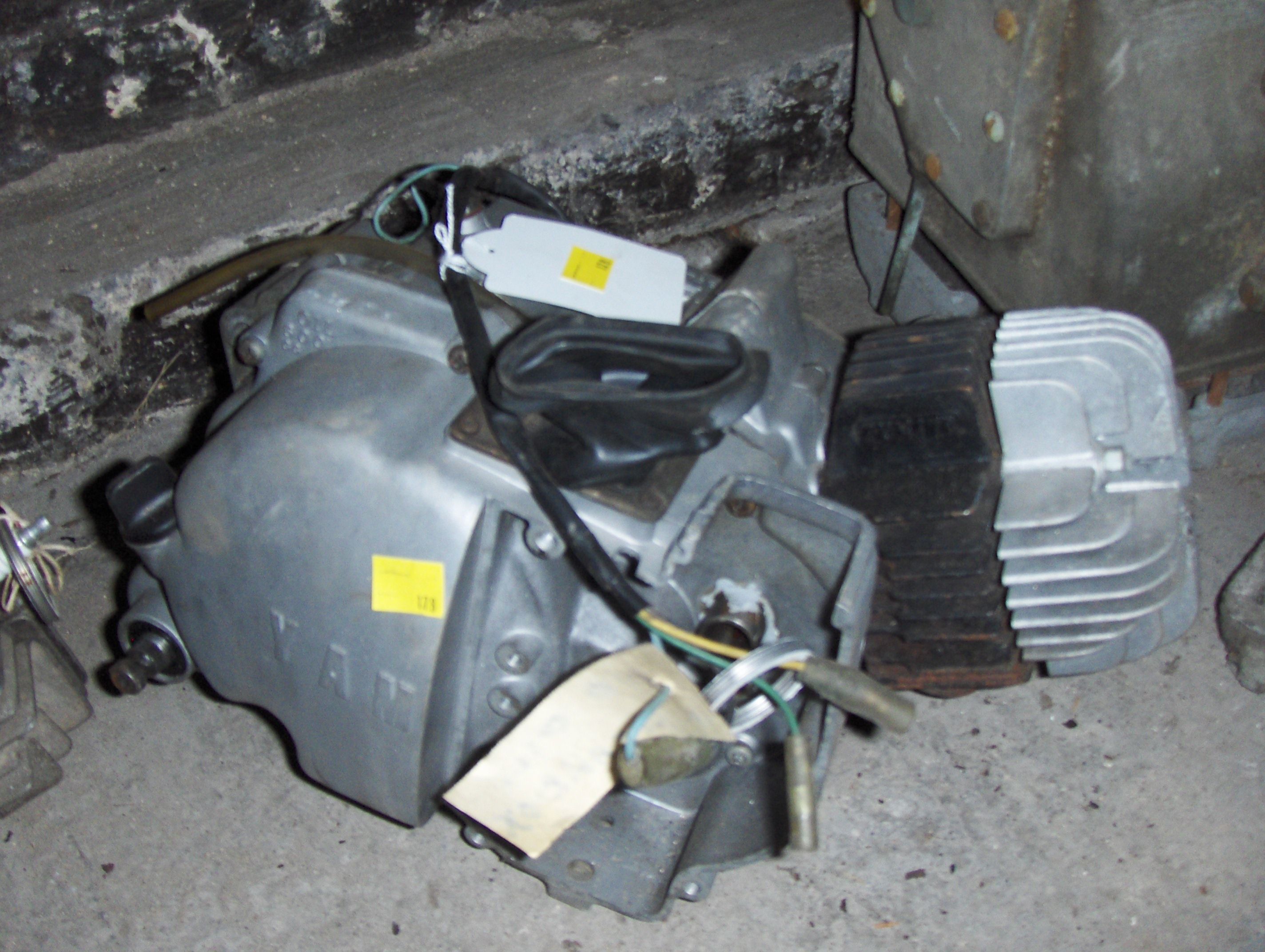 Bonhams Cars : A Yamaha 50cc engine,