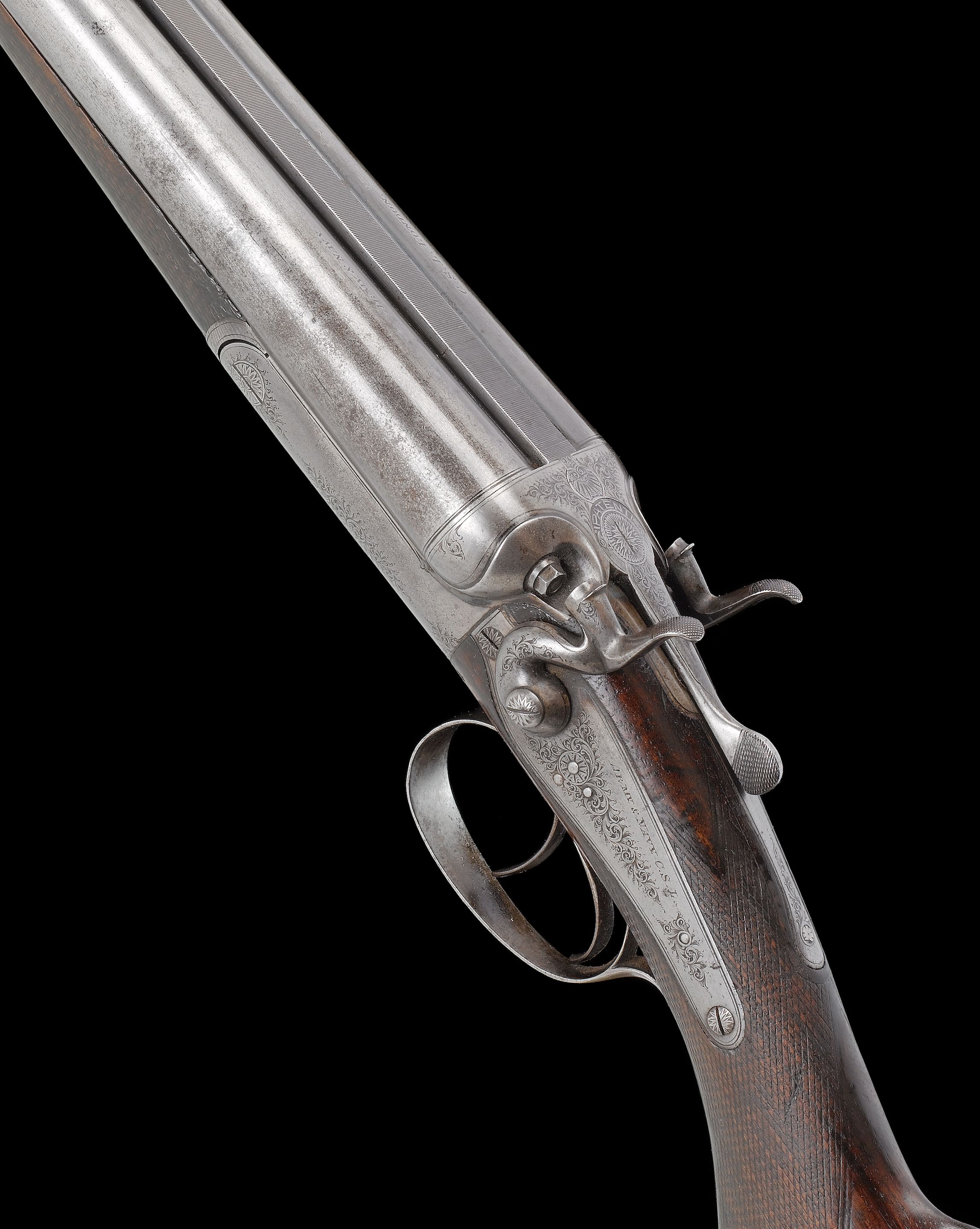 Bonhams : A 12-bore 'The Jungle Gun' rifled shotgun by Army and Navy ...