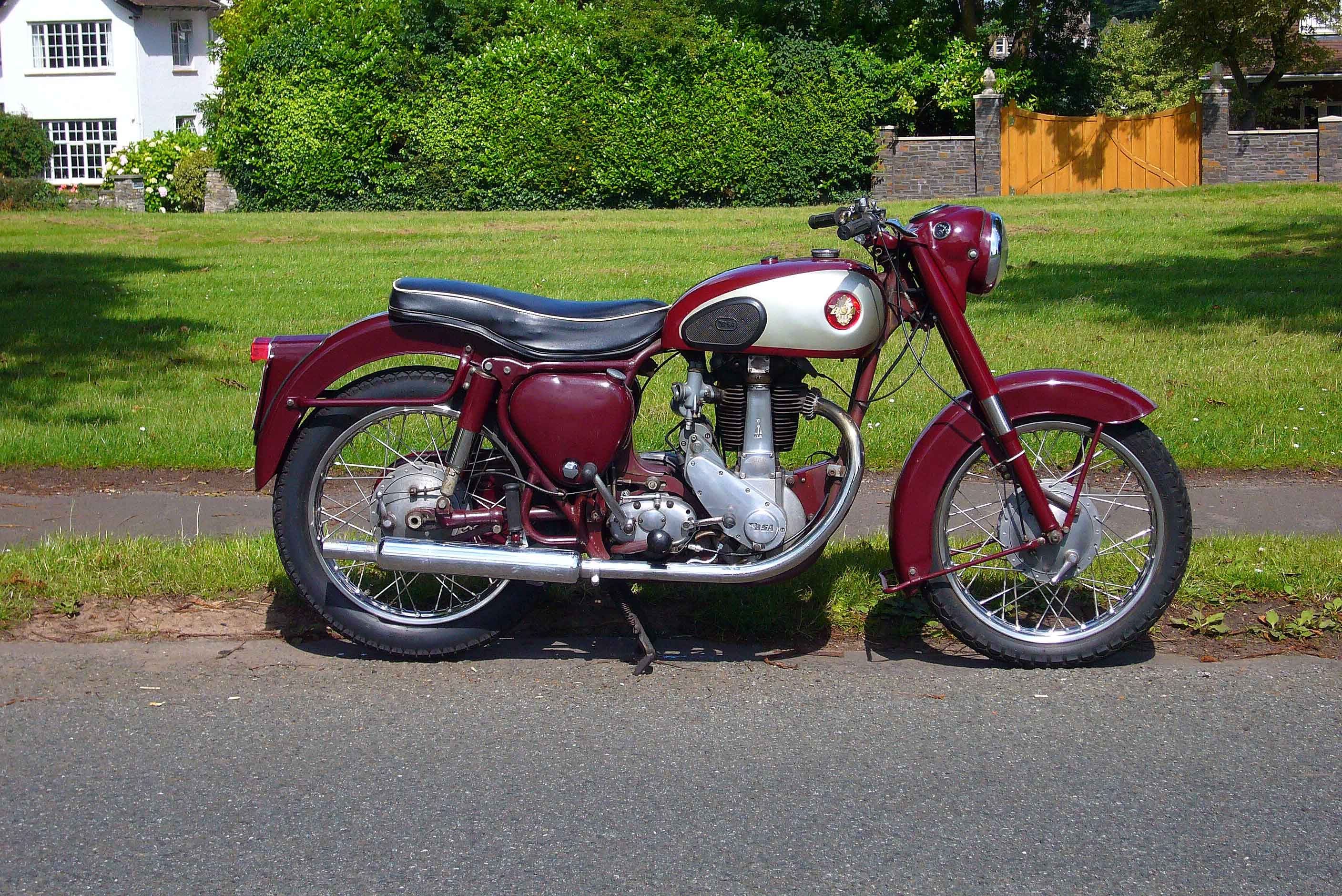 Bonhams Cars : 1957 BSA 348cc B31 Frame no. EB31 4382 Engine no. BB31 25724
