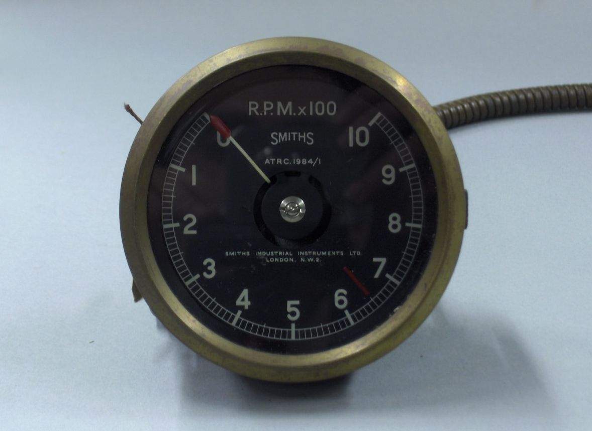 Bonhams Cars : A Smiths 10,000 RPM rev counter,
