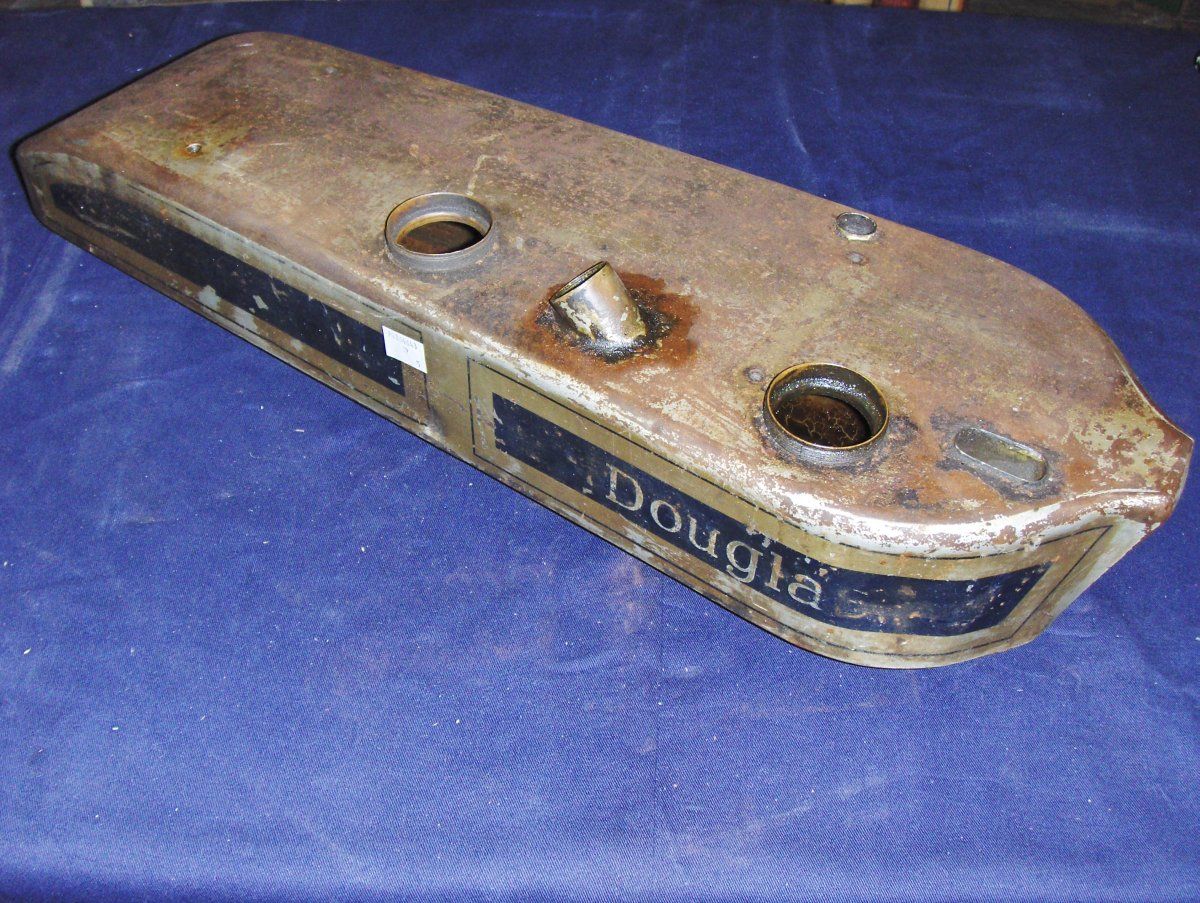 Bonhams Cars : A Douglas 'Flat Tank' petrol tank,