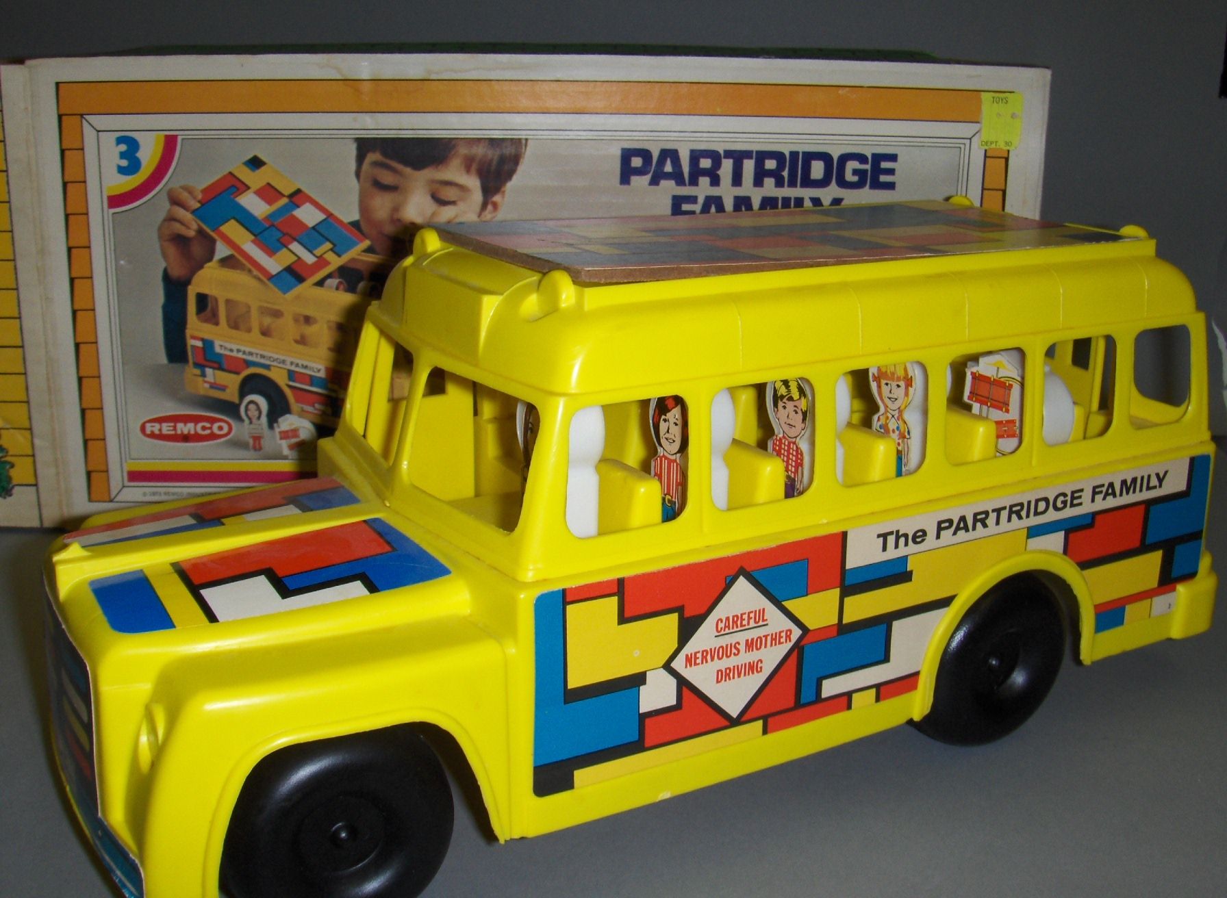 Partridge Family Bus Pattern