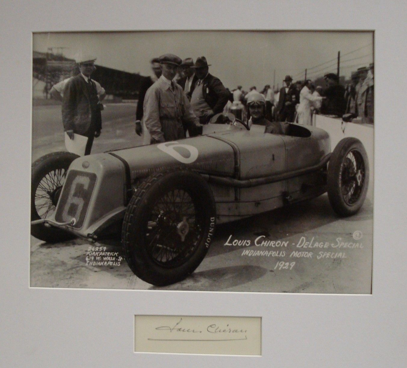 Bonhams Cars : A photograph of Louis Chiron in the Grand Prix Delage at ...