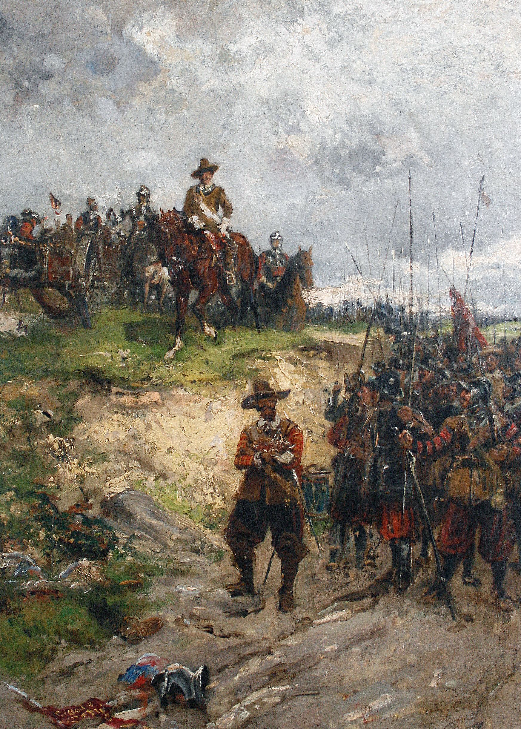 Bonhams : Ernest Crofts (British, 1847-1911) After the battle