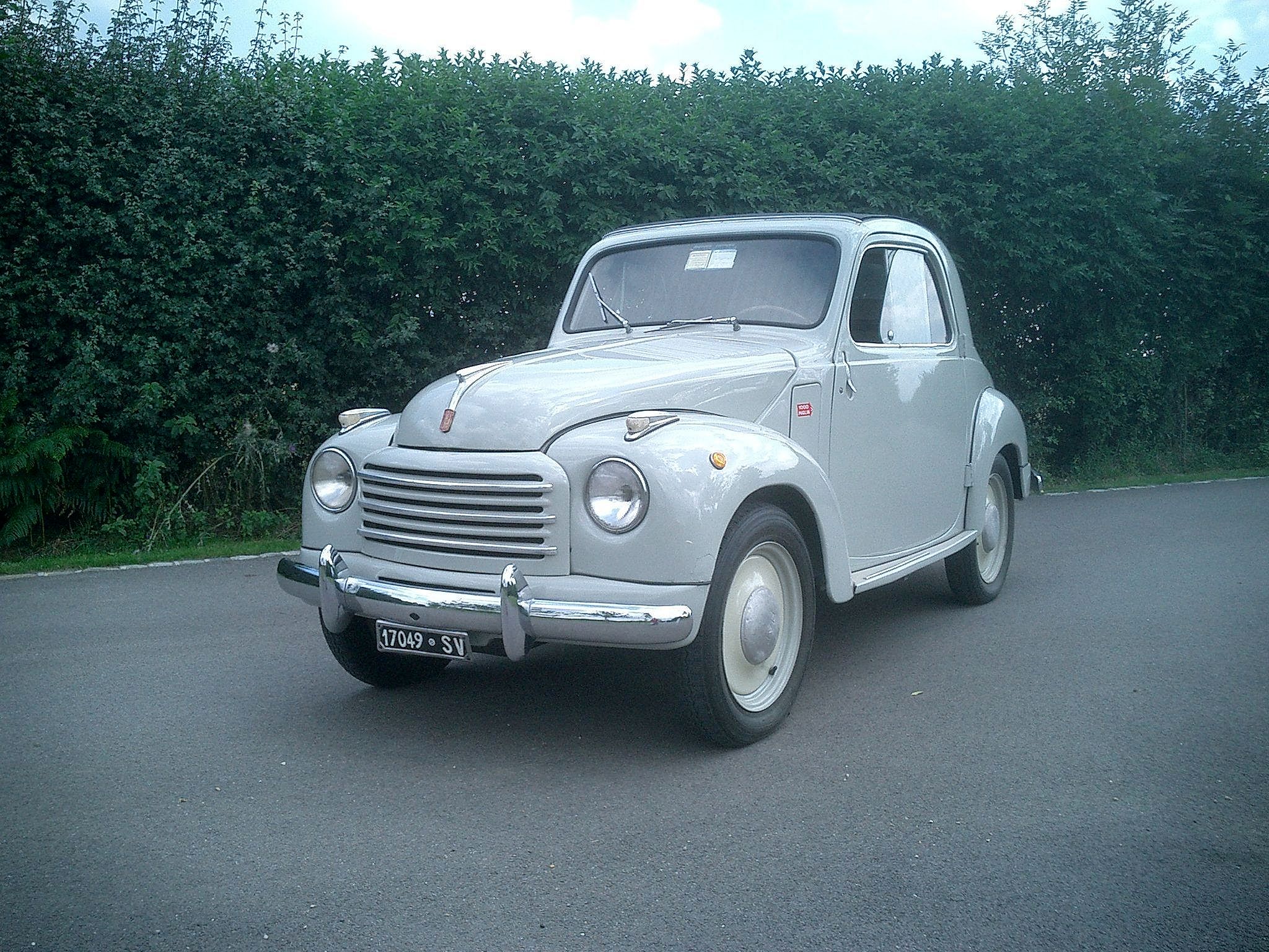 Bonhams Cars : 1953 Fiat 500C Topolino Chassis no. 420572