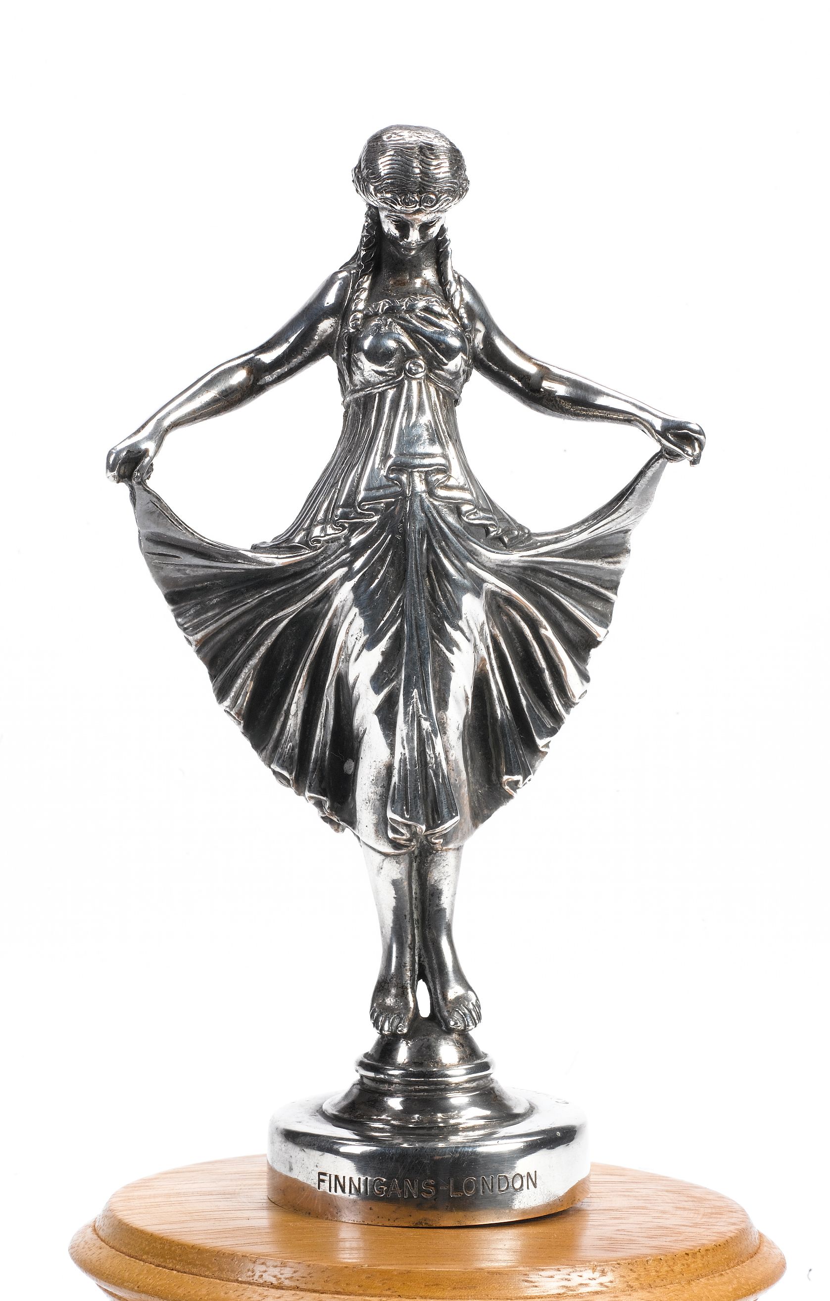 Bonhams Cars : An Art Deco 'Debutante' car mascot, British, 1925,