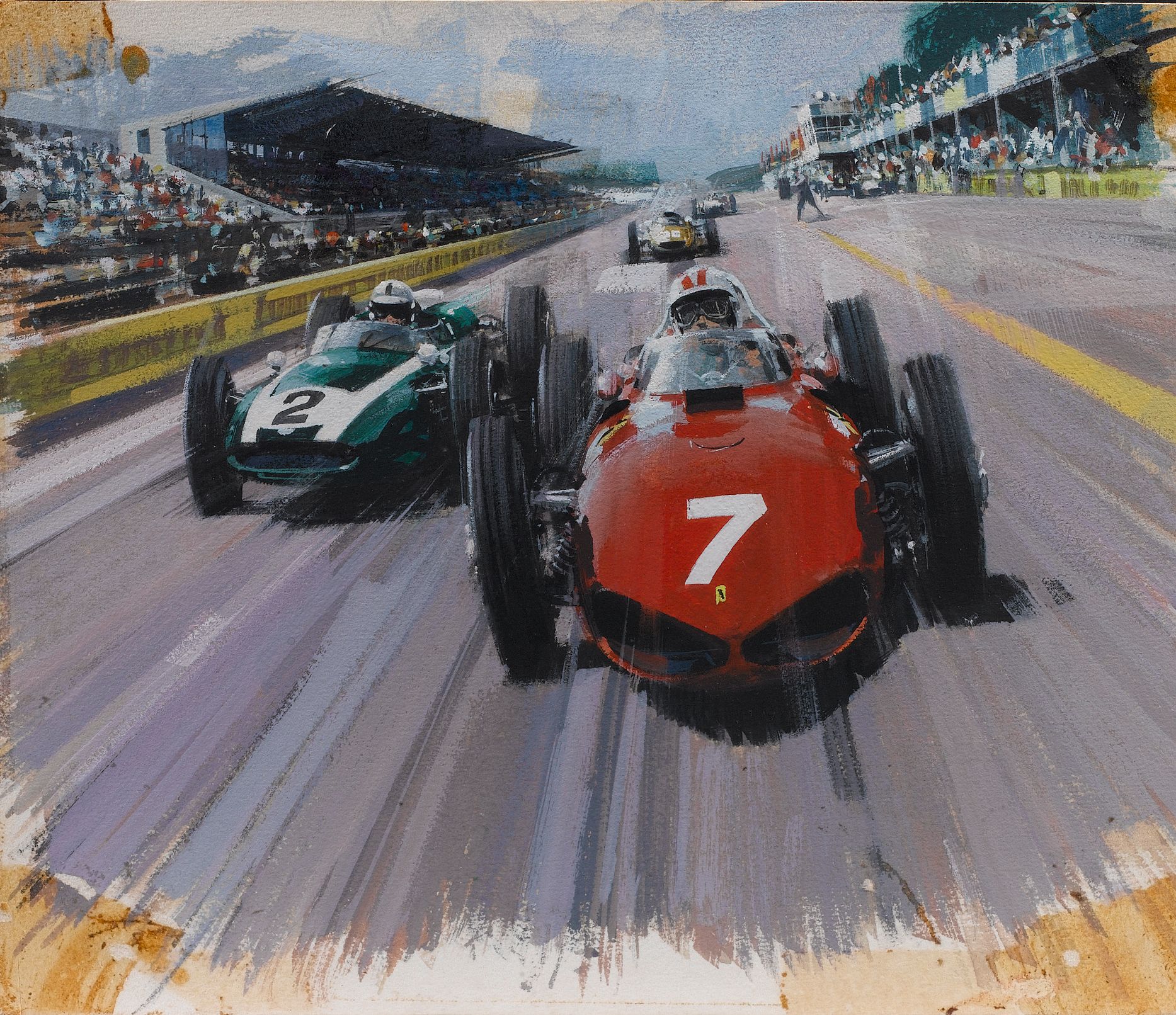 Bonhams Cars : Michael Turner, (1934 - ) Ferrari 158 vs Cooper, 1960s,