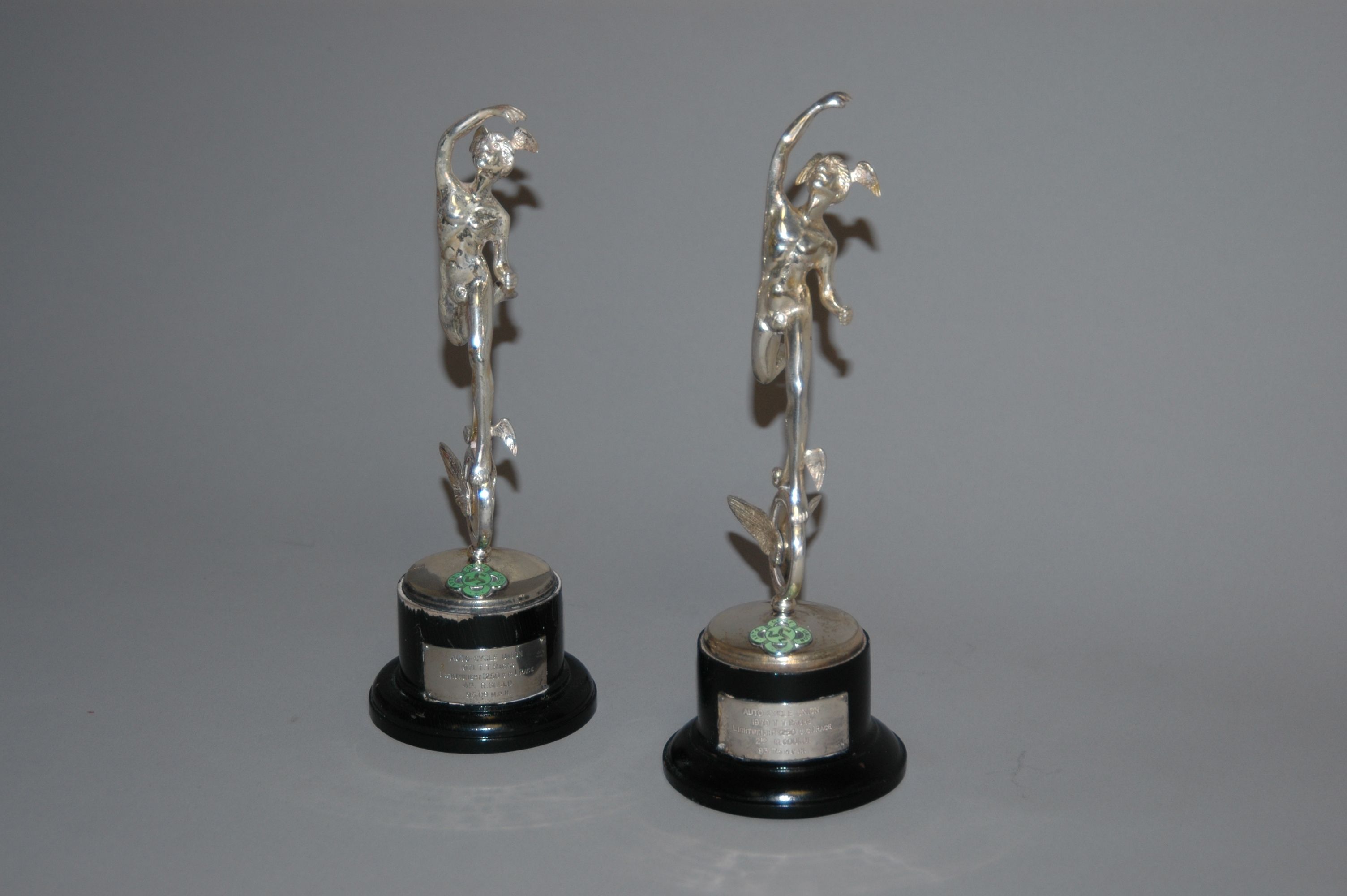 Bonhams Cars : Three Isle of Man TT Silver Replica trophies,