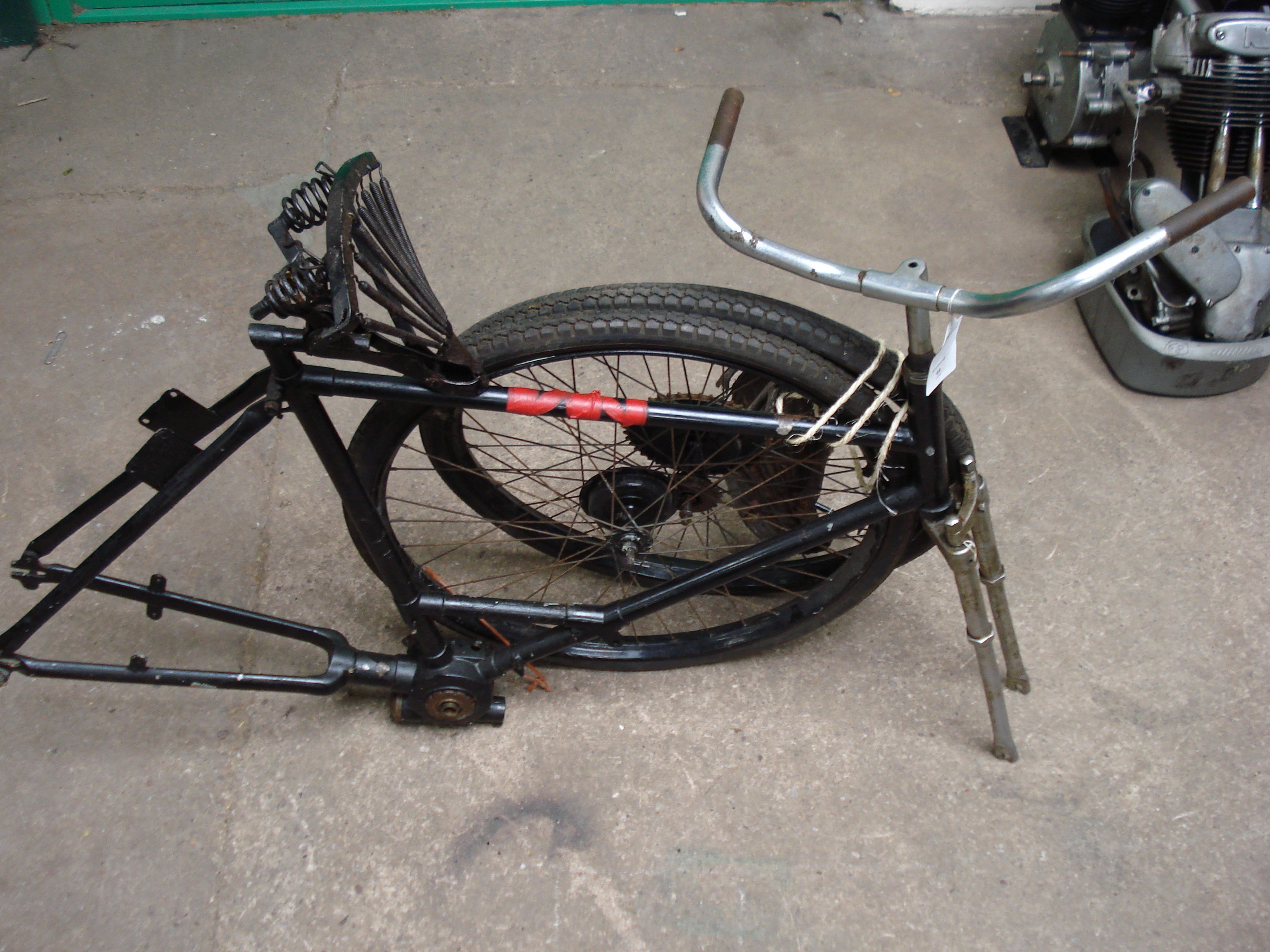 Bonhams Cars : A circa 1940 Scott Cycle-Auto restoration project,