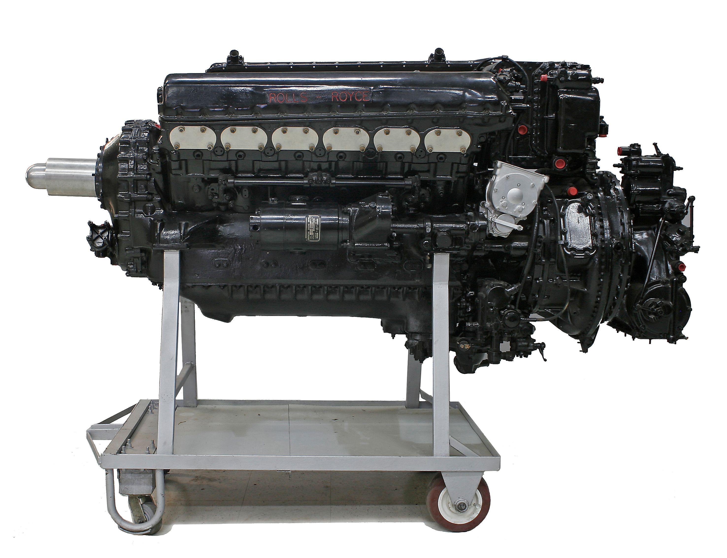 Rolls Royce Merlin Aircraft Engine Riko January A Pristine