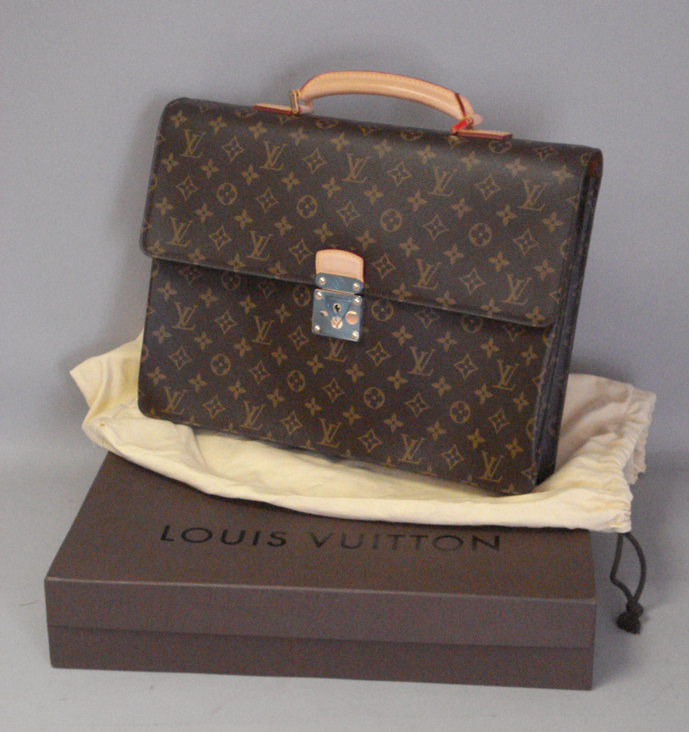 Bonhams Cars : A Louis Vuitton briefcase,