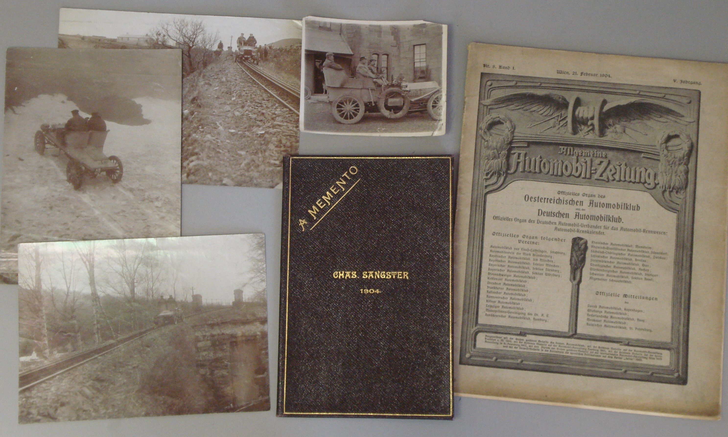 Bonhams Cars : 'A Memento', a Chas Sangster leather-bound edition of ...