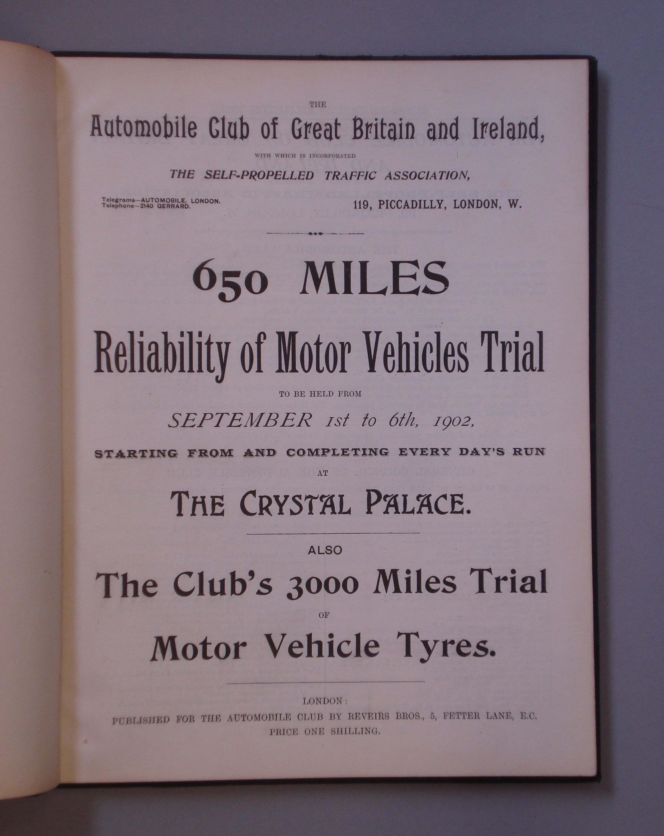 Bonhams Cars : A 1902 RAC 650 Miles Reliability of Motor Vehicles Trial ...