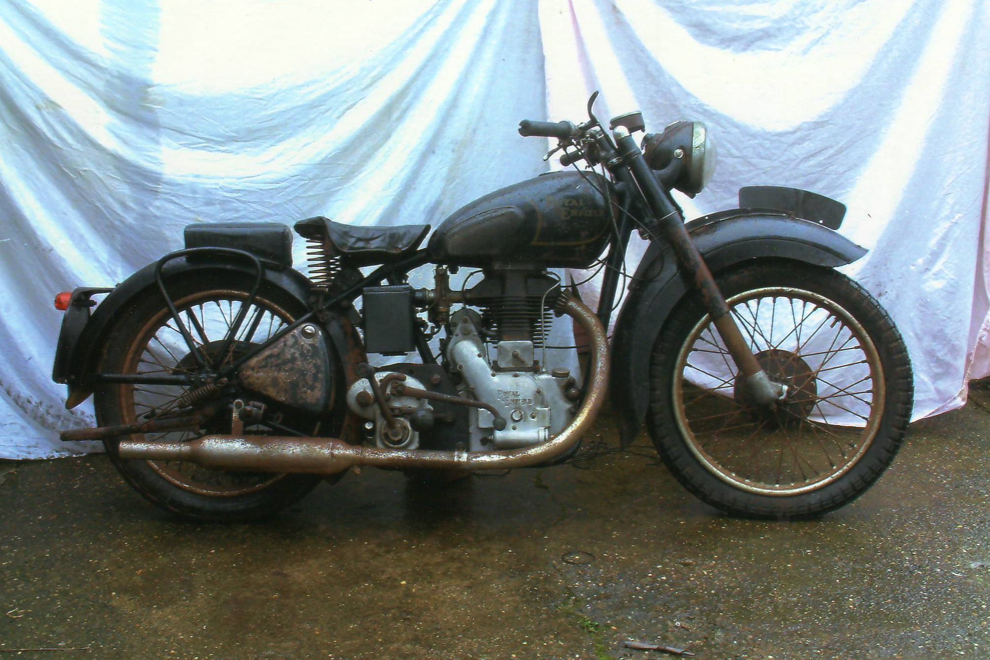 Bonhams Cars : 1949 Royal Enfield 350cc Model G Frame no. 10619 Engine ...