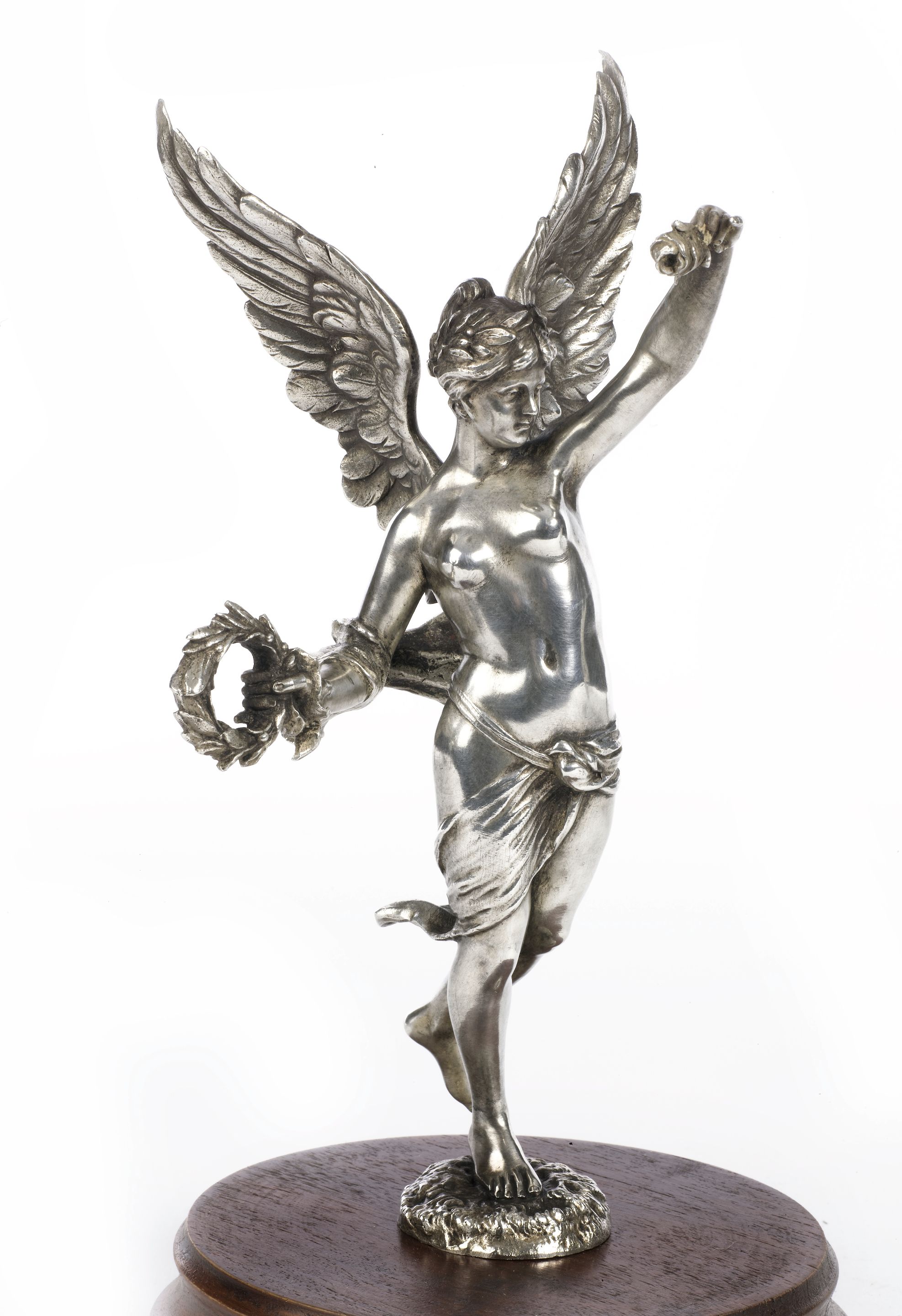 Bonhams Cars : A 'Winged Victory' mascot by Eichberg, 1910s,