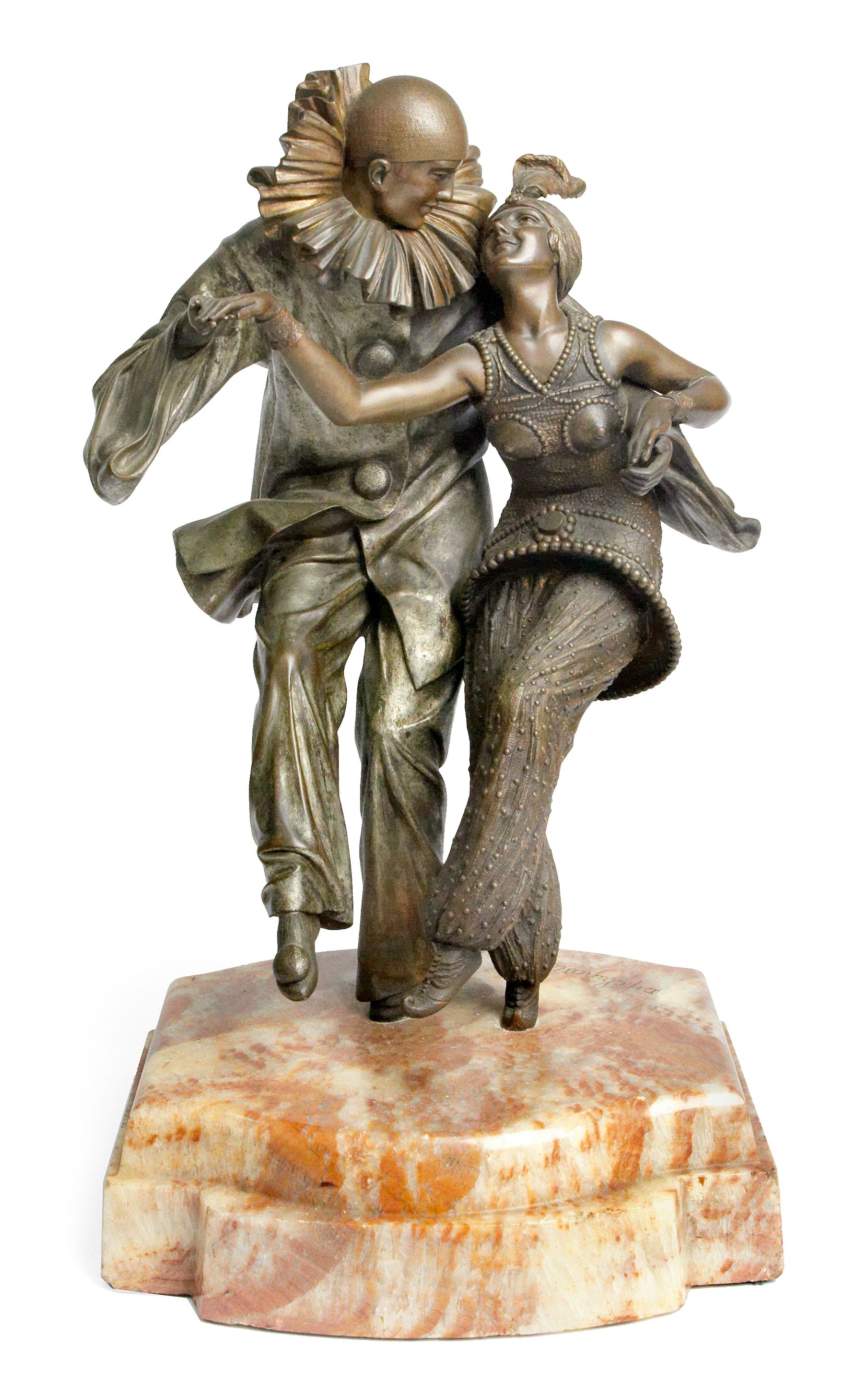 Bonhams : Demetre Chiparus (Romanian, 1888-1950) 'Fancy Dress' a ...