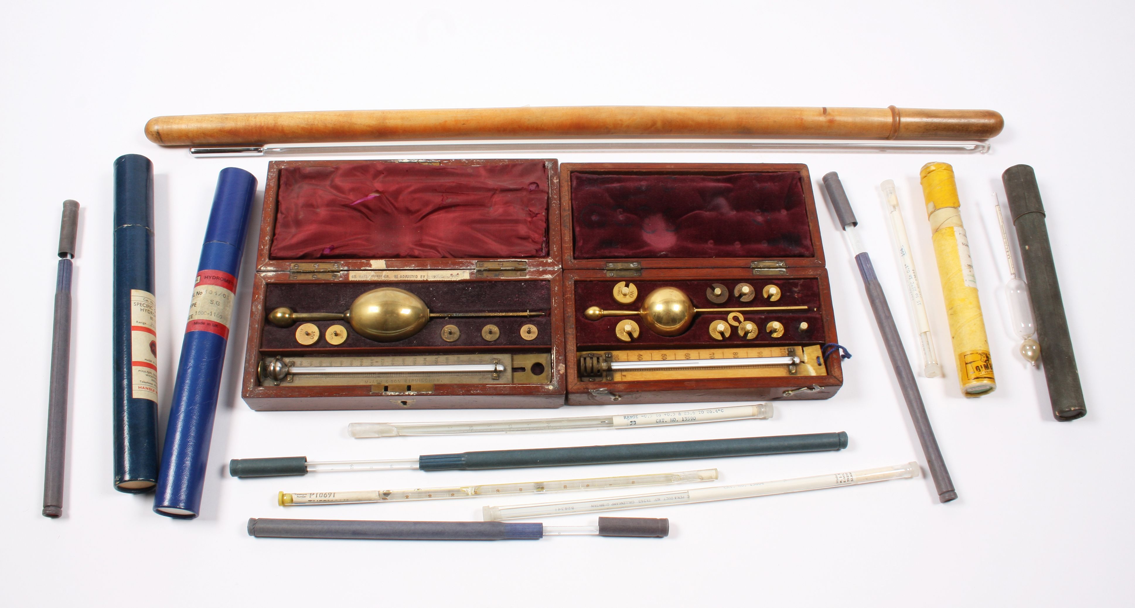 Bonhams : A 19th century specific gravity saccharometer by T O Buss of ...