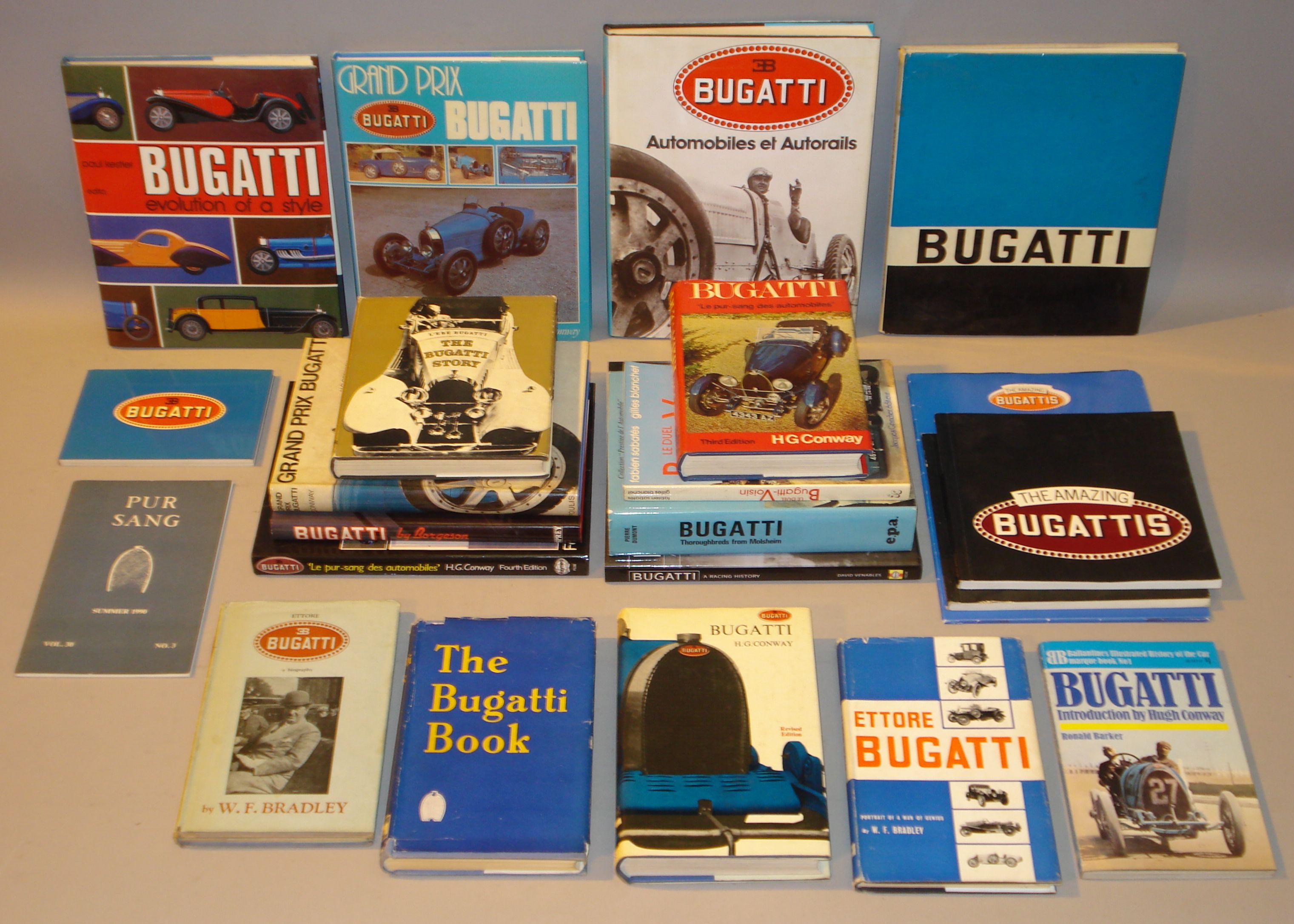Bonhams Cars : A fine collection of Bugatti books,