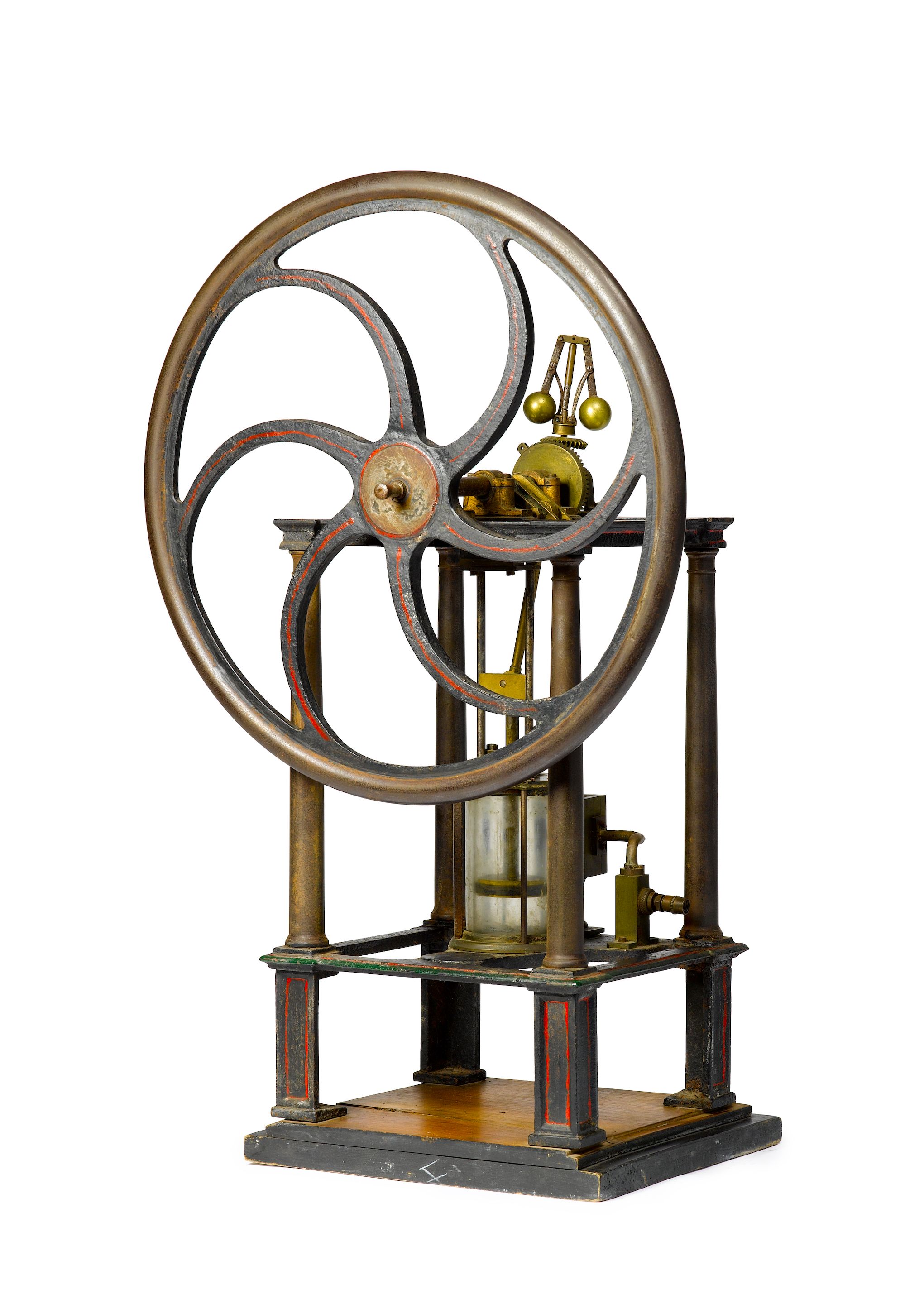 Bonhams : A MID 19th CENTURY MAINLY CAST IRON DEMONSTRATION MODEL FOUR ...