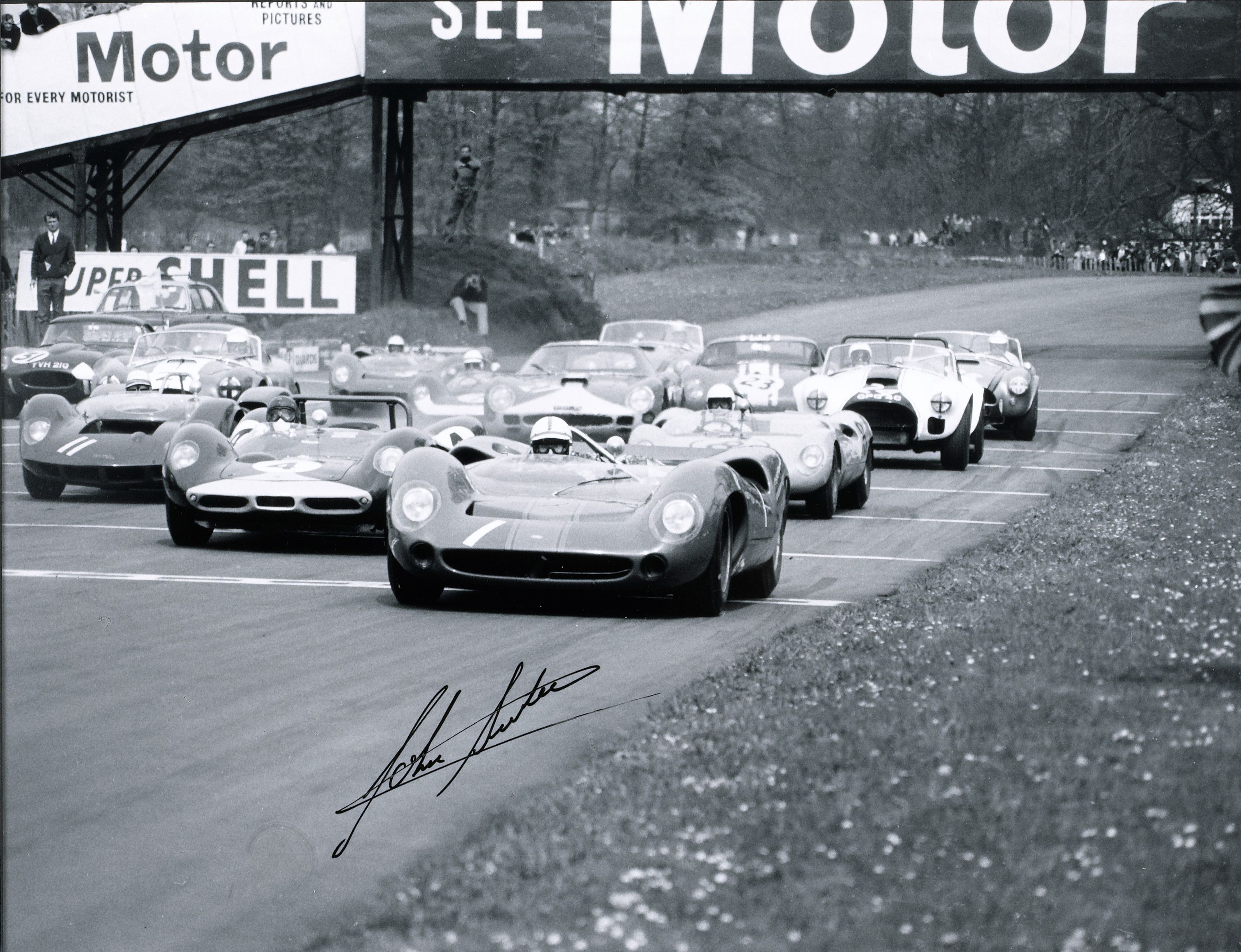 Bonhams Cars : A photograph by Nick Loudon depicting John Surtees Lola ...