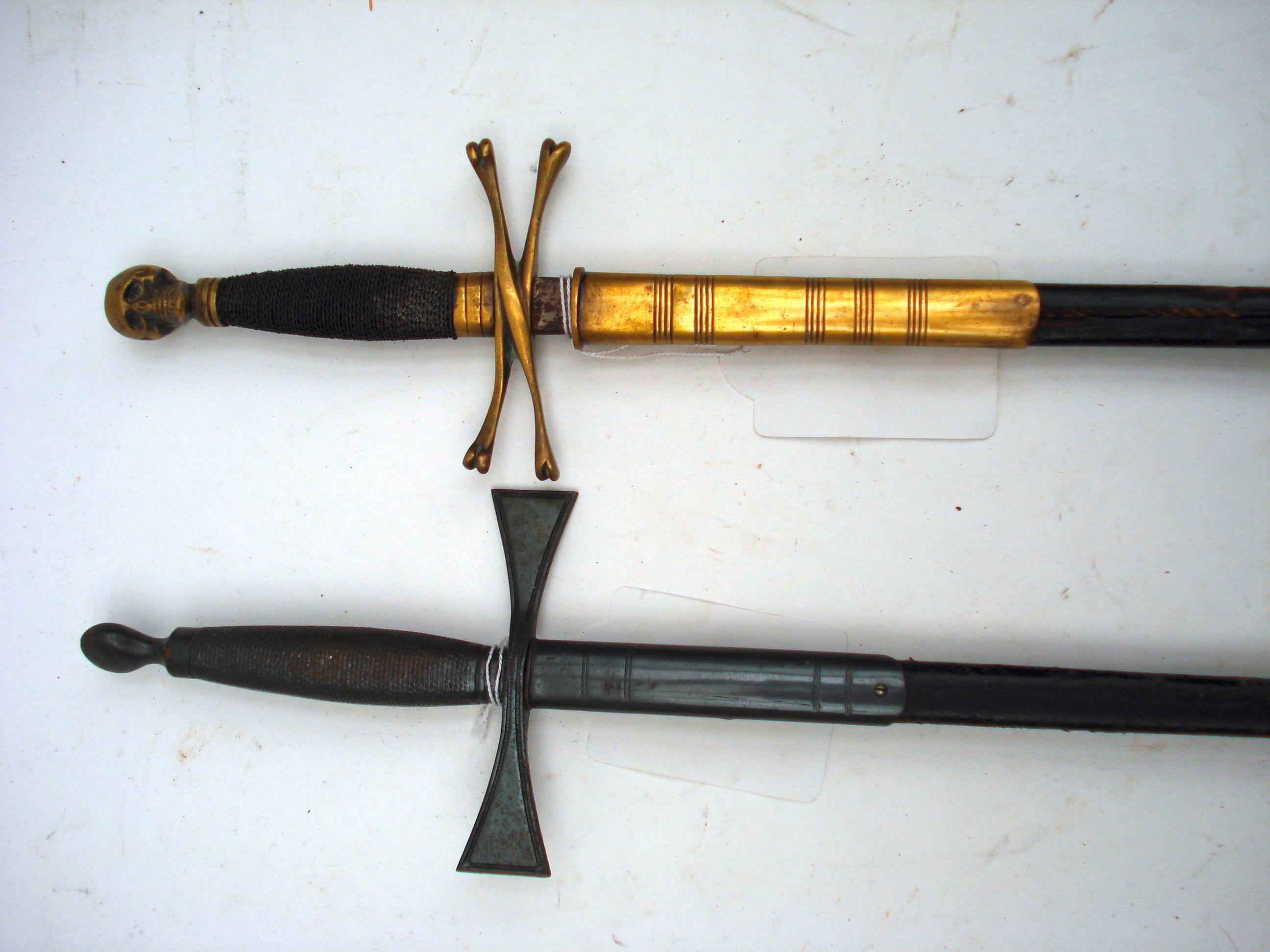 Bonhams : Two 19th century Masonic swords