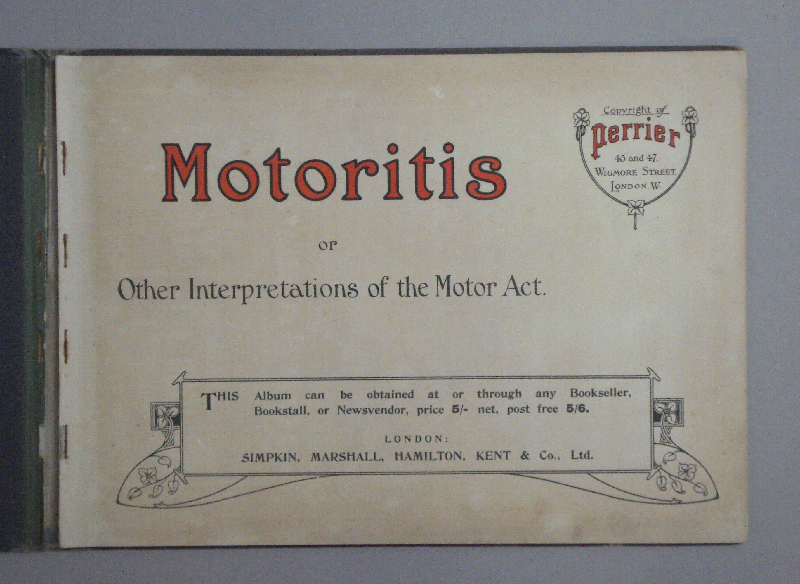 Bonhams Cars : Motoritis illustrated by Chas Crombie,