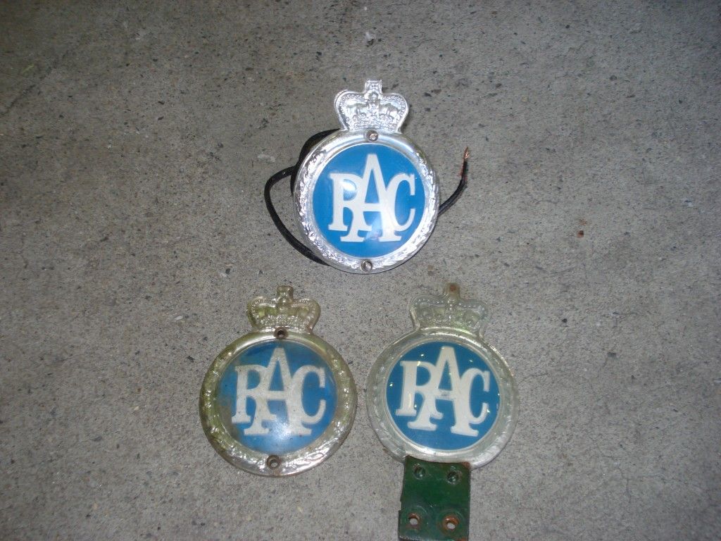 Bonhams Cars : An illuminated RAC car badge,