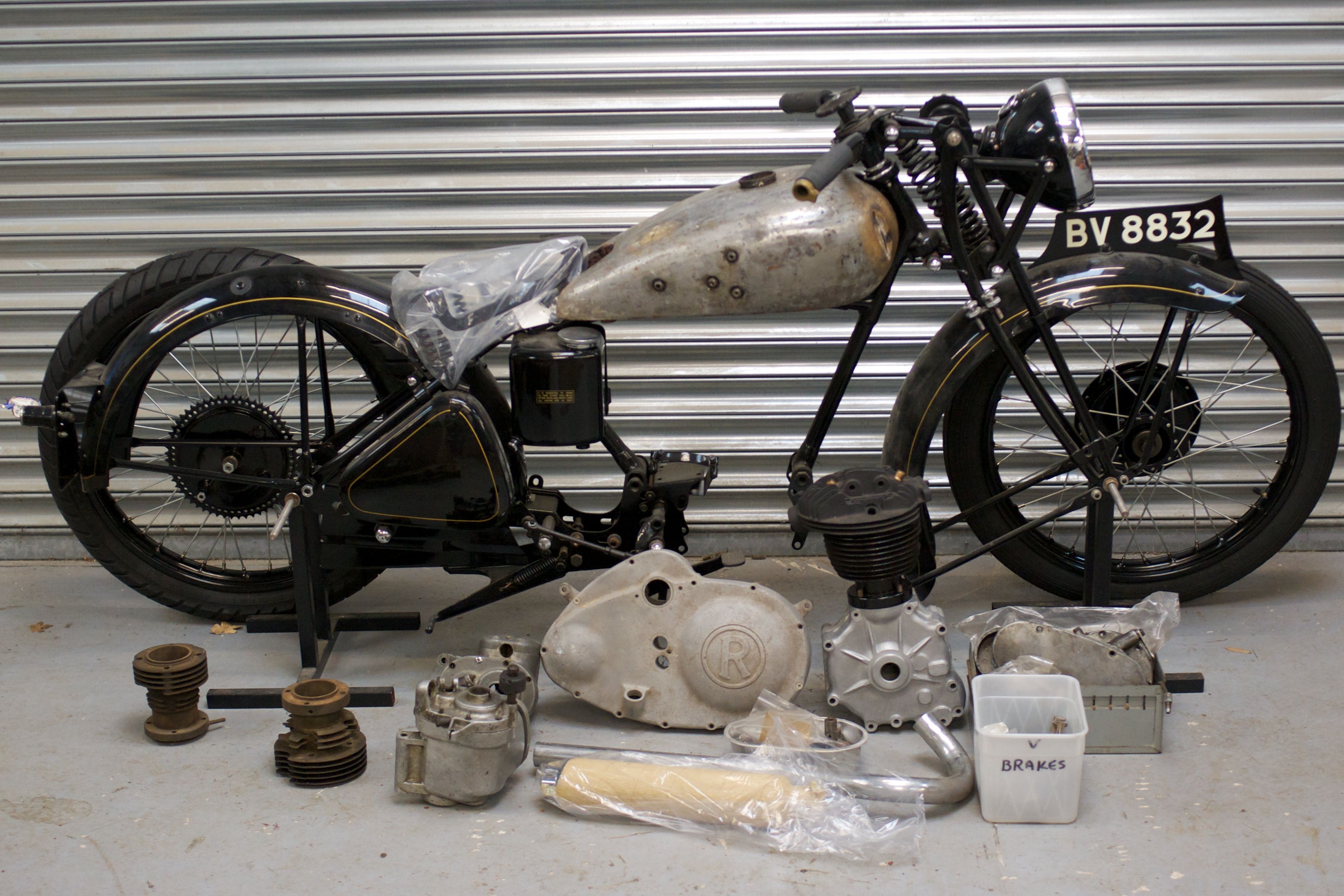 Bonhams Cars : 1937 Rudge 250 Frame no. 62538 Engine no. A1434