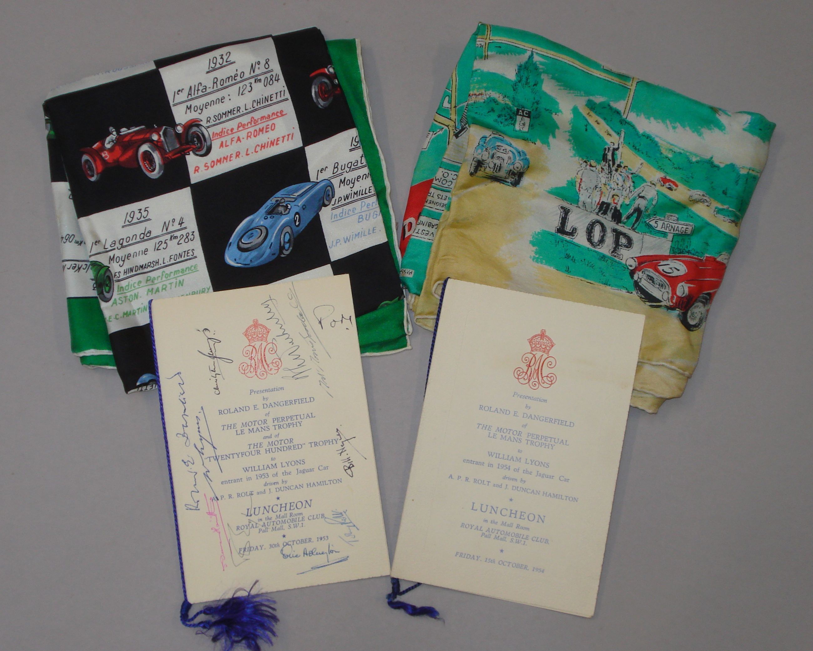 Bonhams Cars : An RAC 1953 Motor Le Mans Trophy and Motor Twentyfour ...