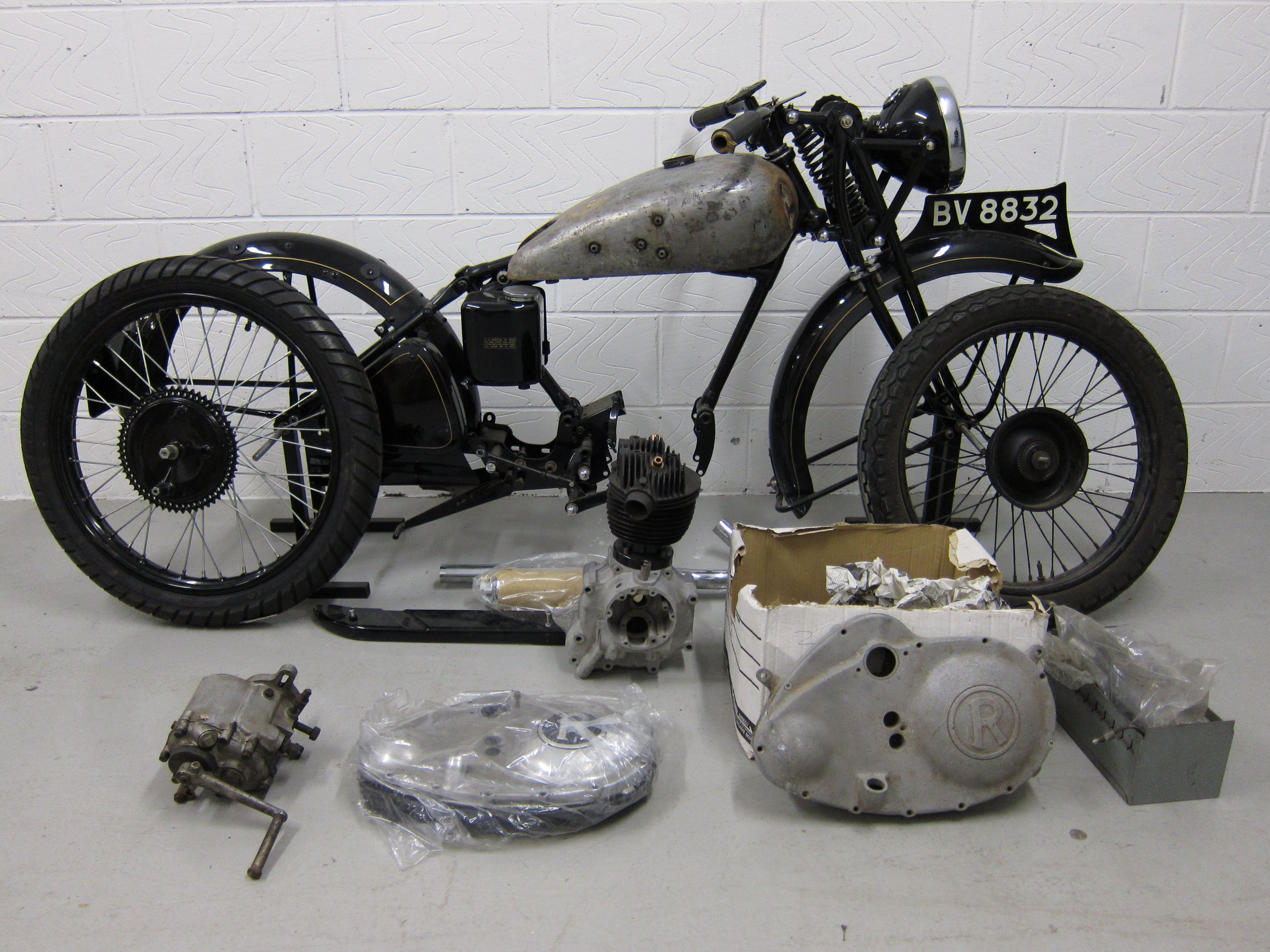 Bonhams Cars : 1937 Rudge 250 Frame no. 62538 Engine no. A1434