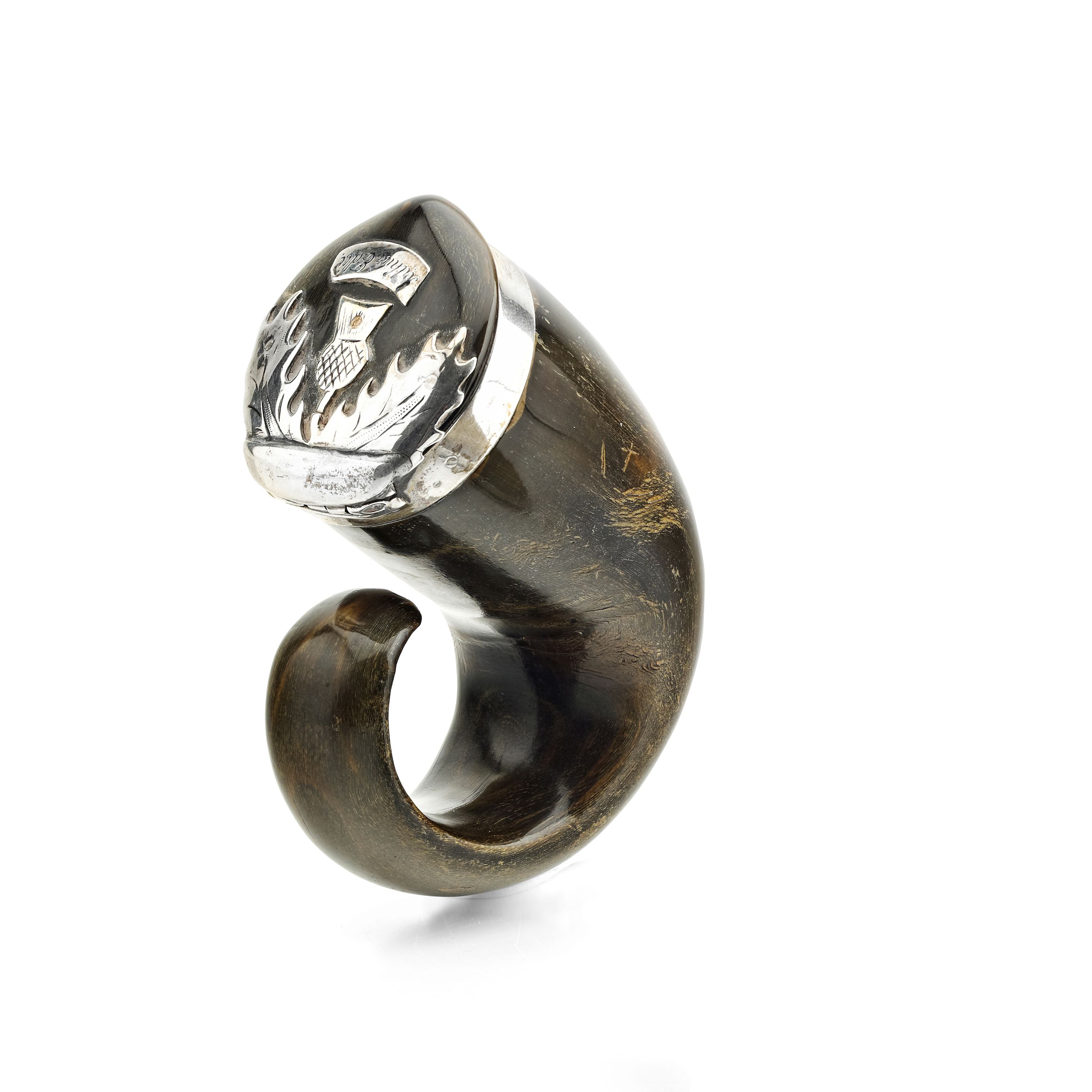 Bonhams : A ram's snuff mull