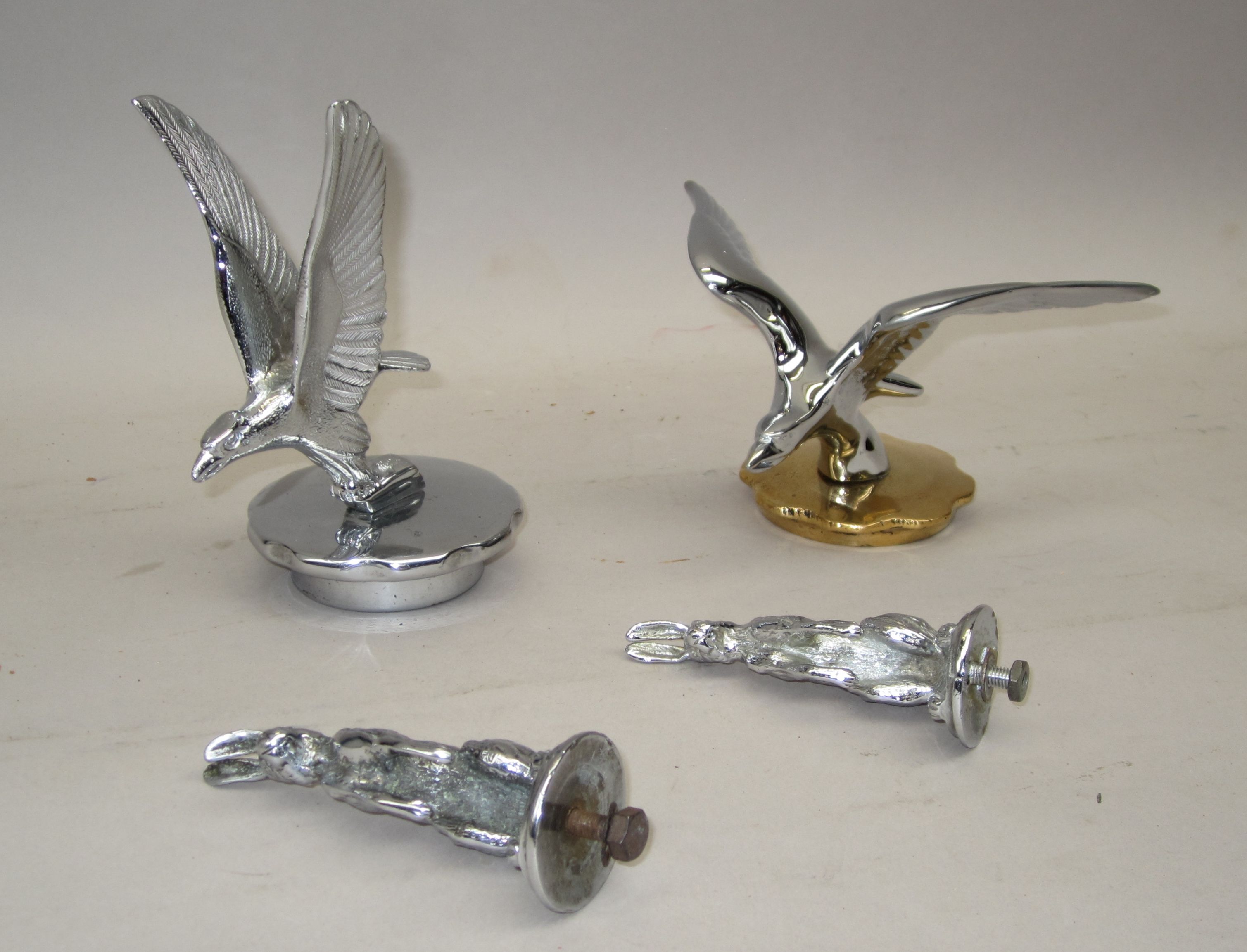 Bonhams Cars : Four Alvis car mascots,