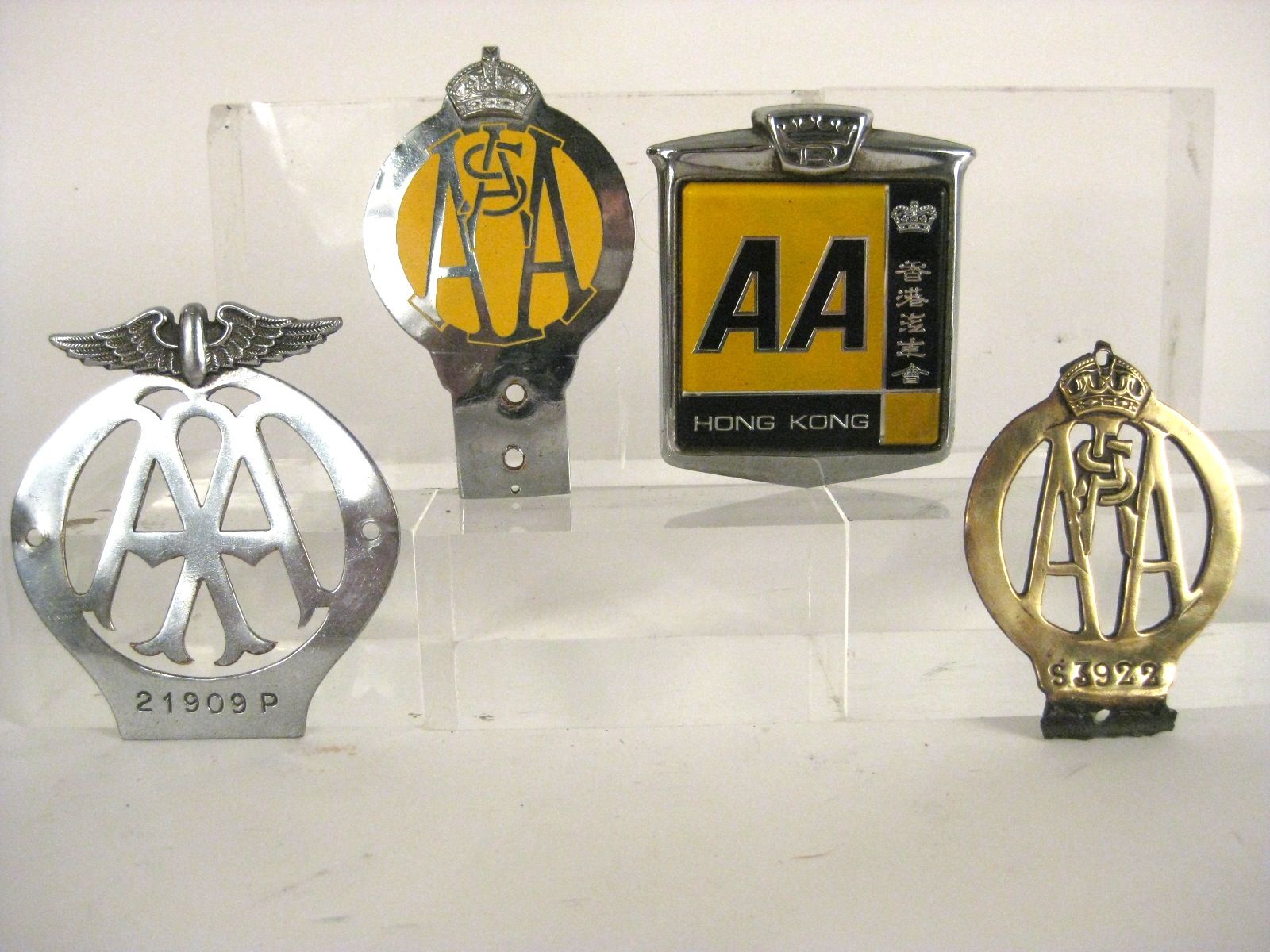 Bonhams Cars : A collection of Automobile Association badges