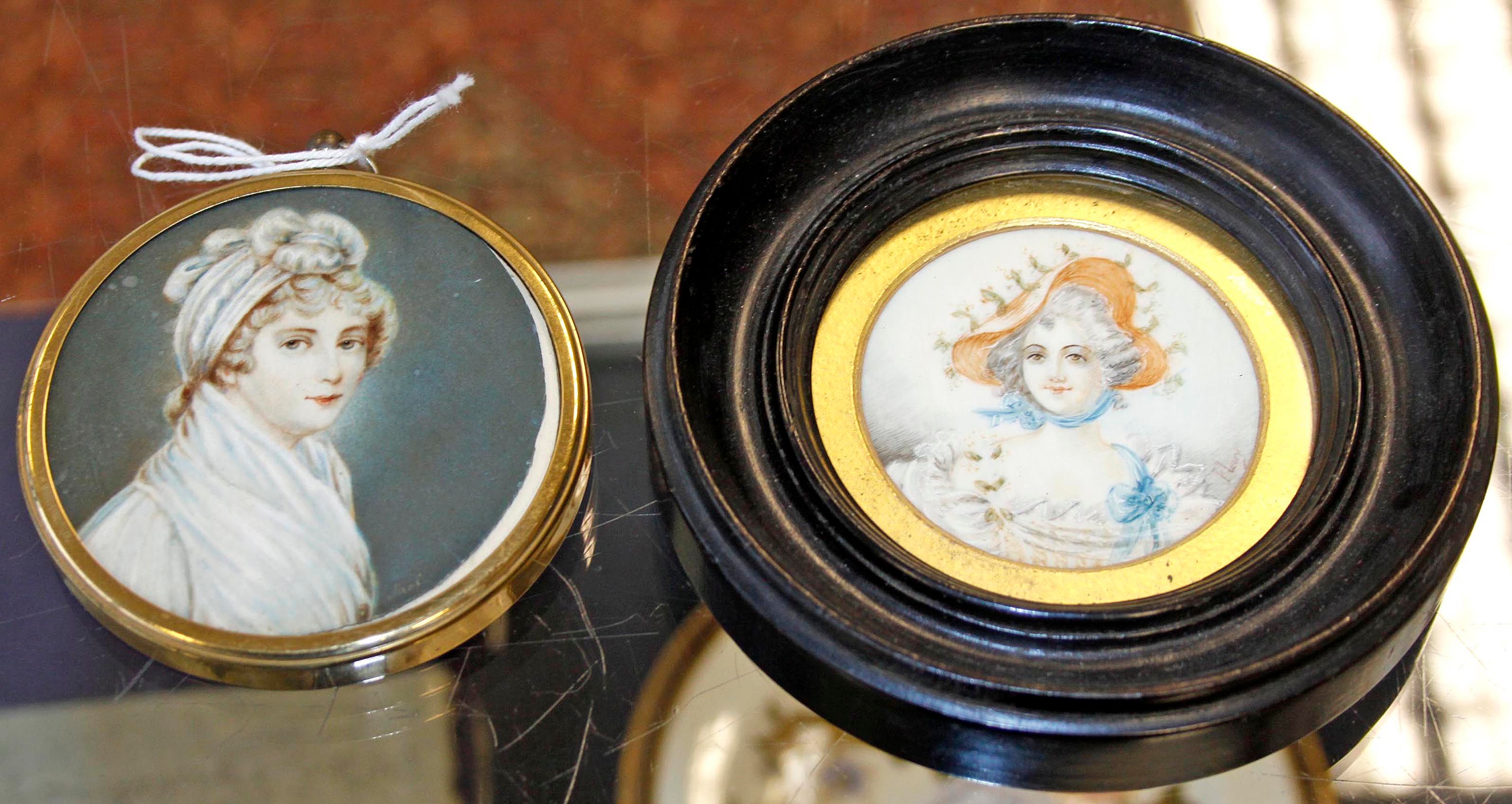 Bonhams : A circa 1900s portrait miniature