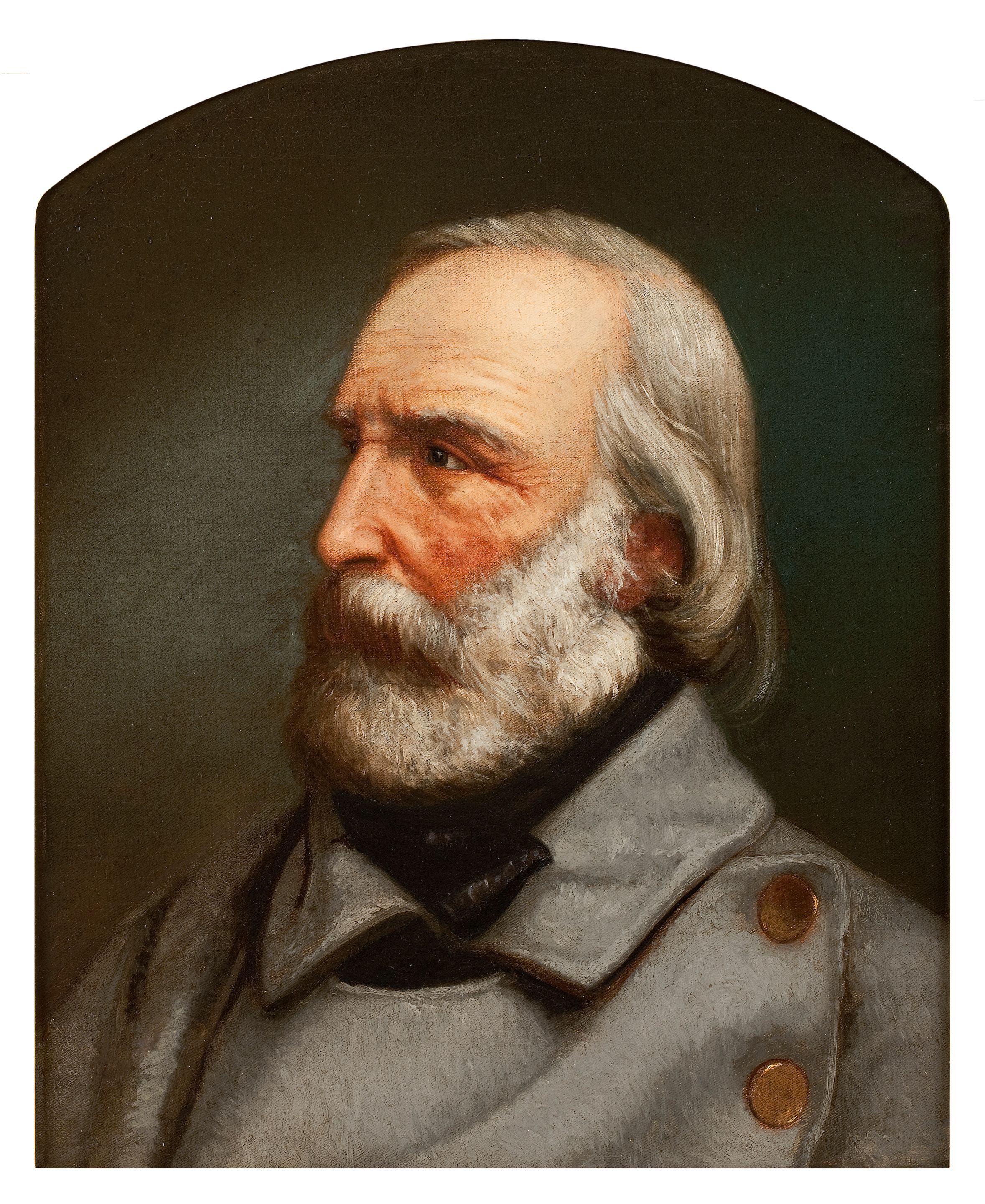 Bonhams : Continental School (19th Century) Portrait of General E Lee