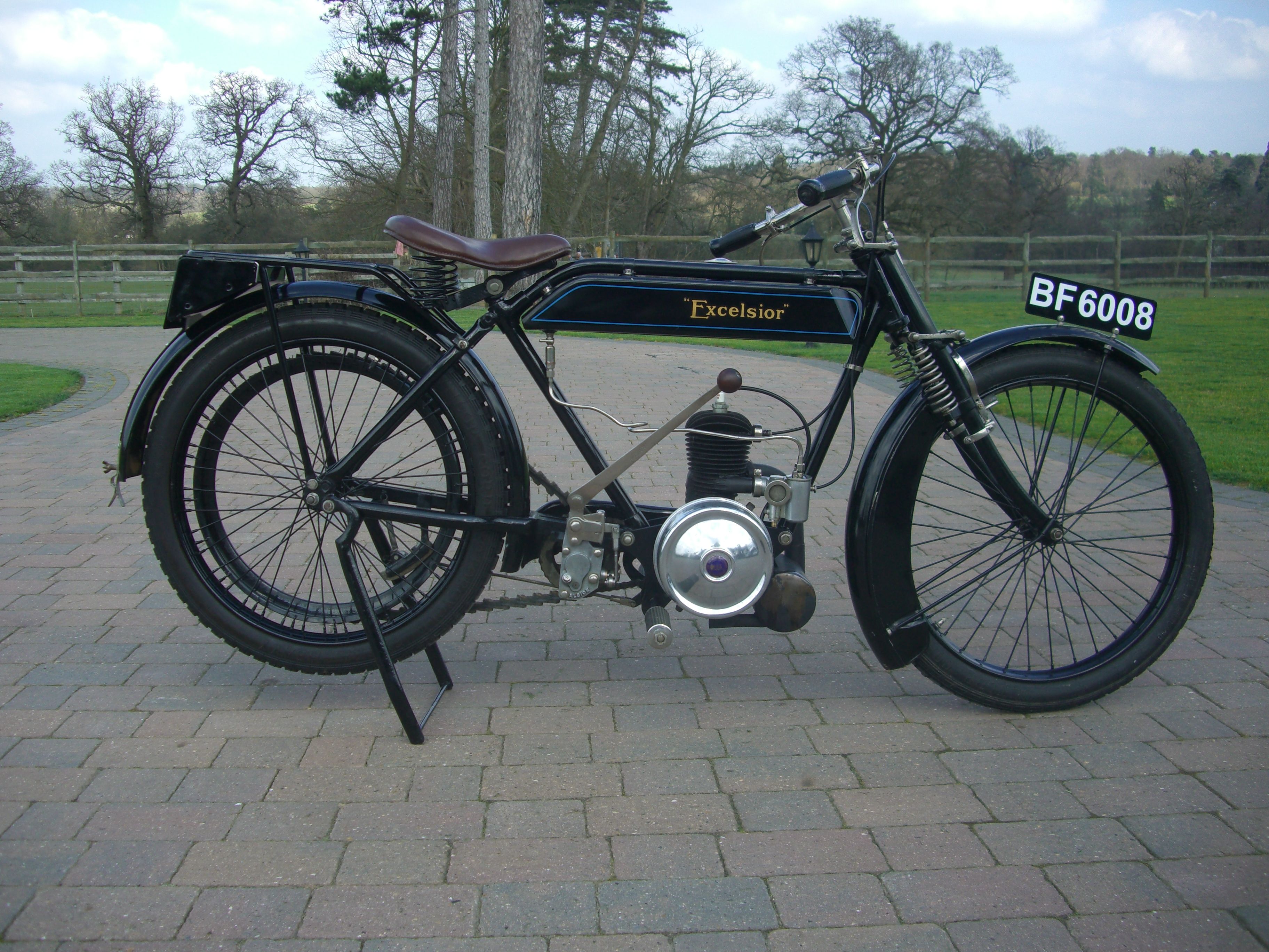 Bonhams Cars : 1923 Excelsior 147cc Junior Frame no. 8518 Engine no. H4327