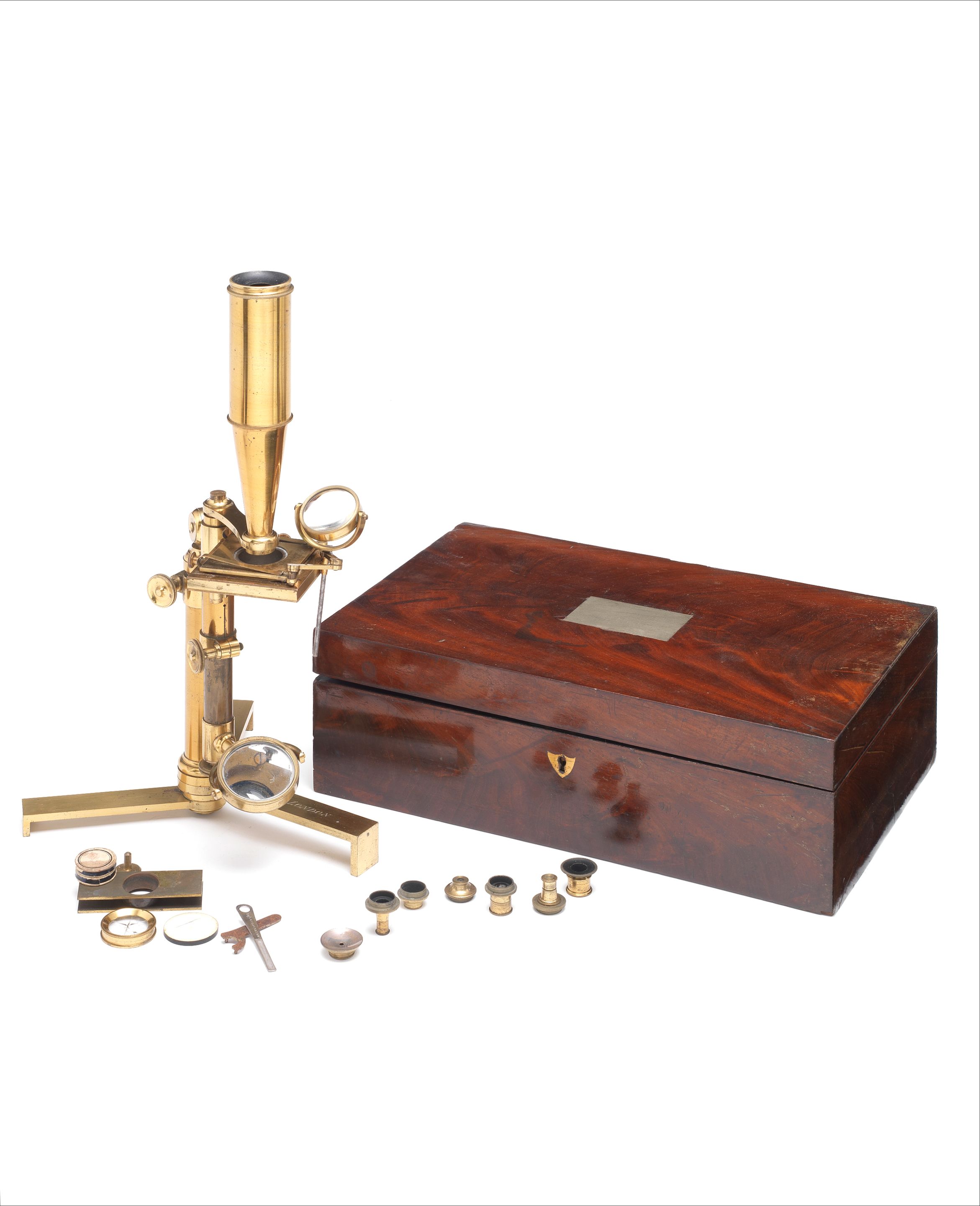 Bonhams : An early monocular microscope, by Cary, London, circa 1775,