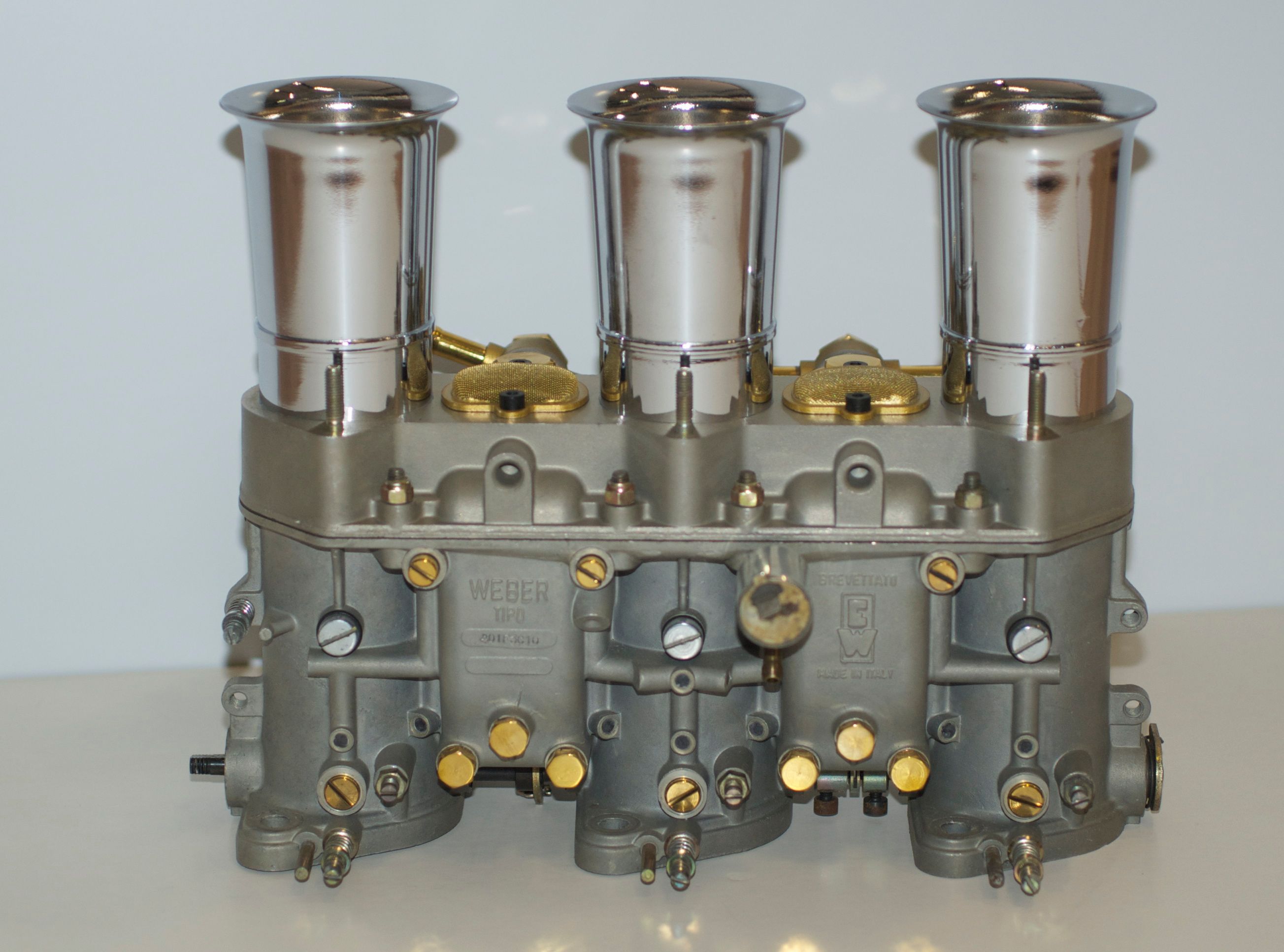Bonhams Cars : A Weber type 40 triple carburettor, Italian,