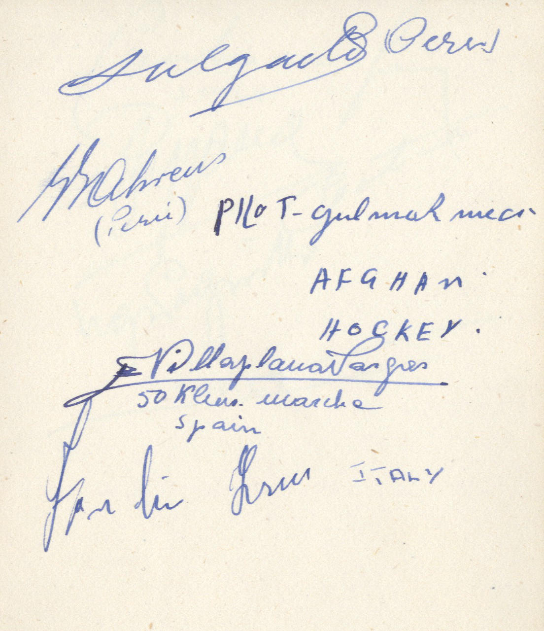 Bonhams Autograph Book
