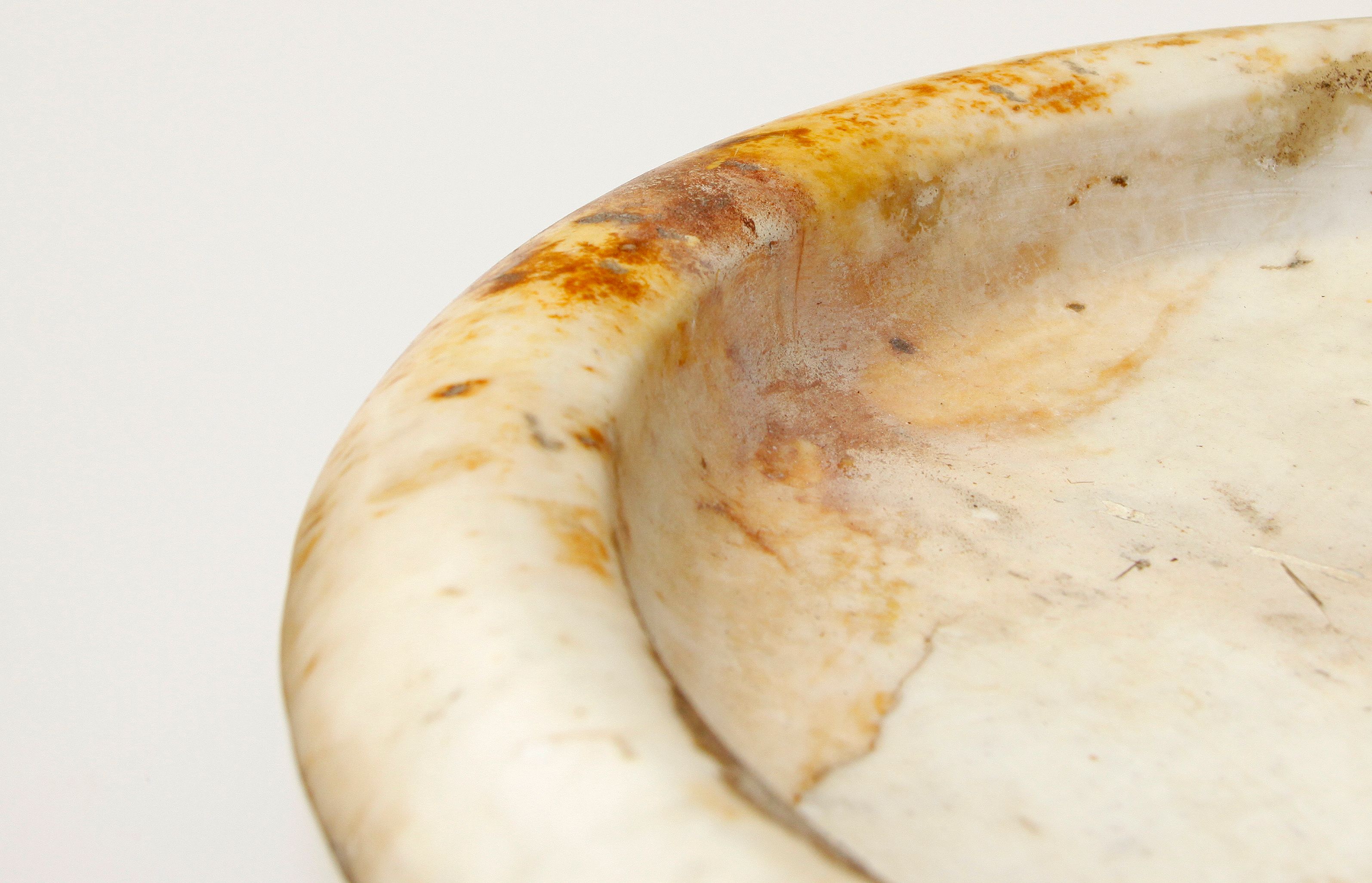 Bonhams : A 19th Century white marble bird bath
