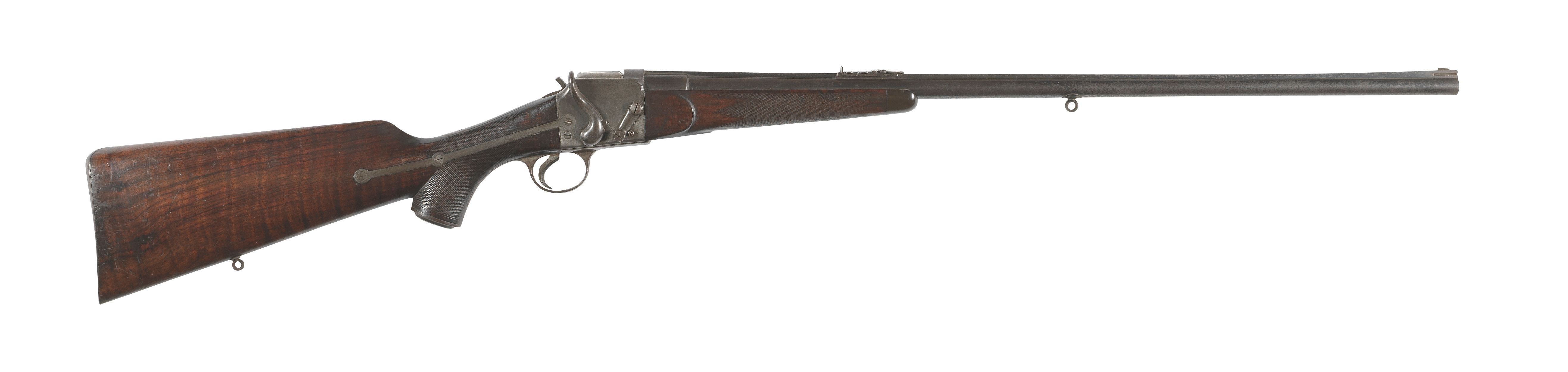 Bonhams : A rare Field-patent .303 falling-block rifle by Holland ...