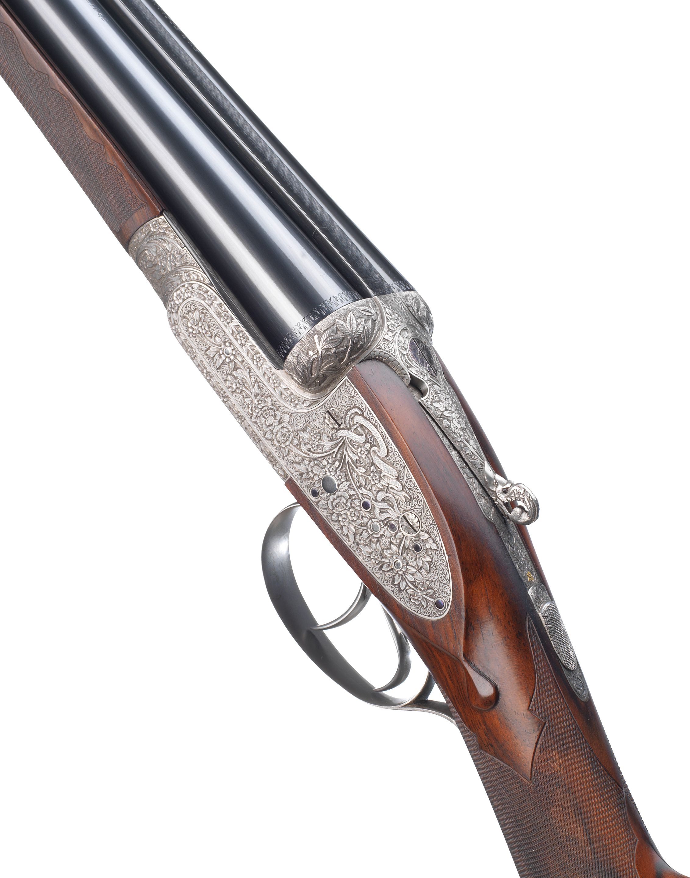 Bonhams : An R. Capece-engraved 12-bore (2¾in) sidelock ejector gun by ...