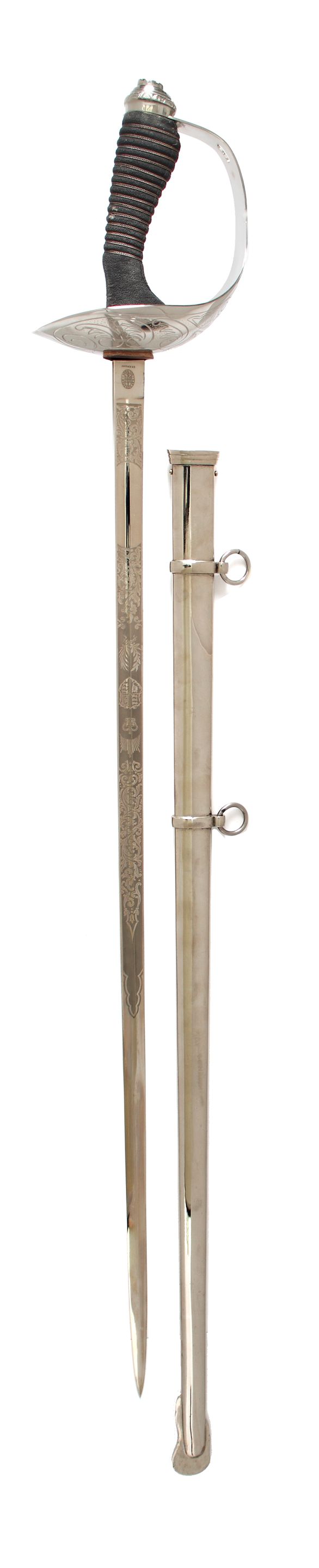 Bonhams : A 1912 Pattern Cavalry Officer's Sword