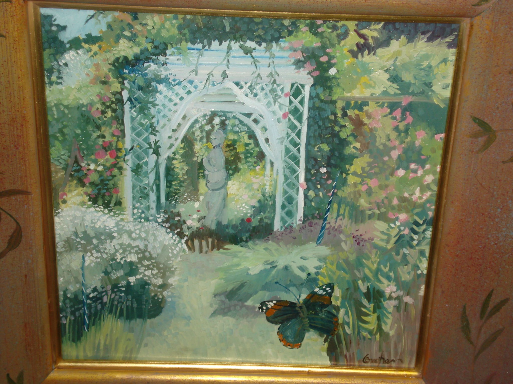 Bonhams : Brenda Lenaghan, RSW (British, born 1941) Secret Garden and ...