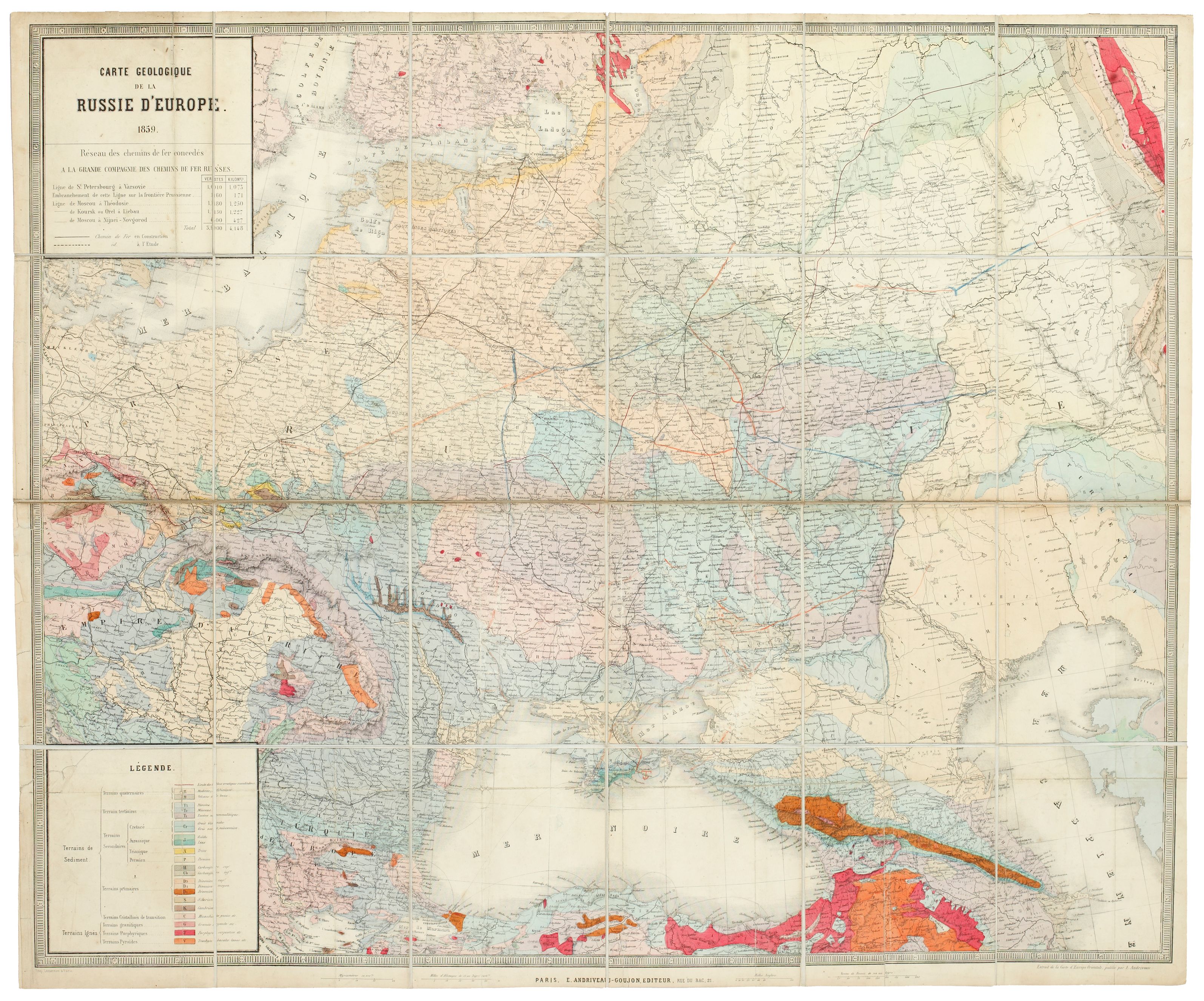 Bonhams : RUSSIA - GEOLOGY GUILLEMIN (JULES) Explorations ...