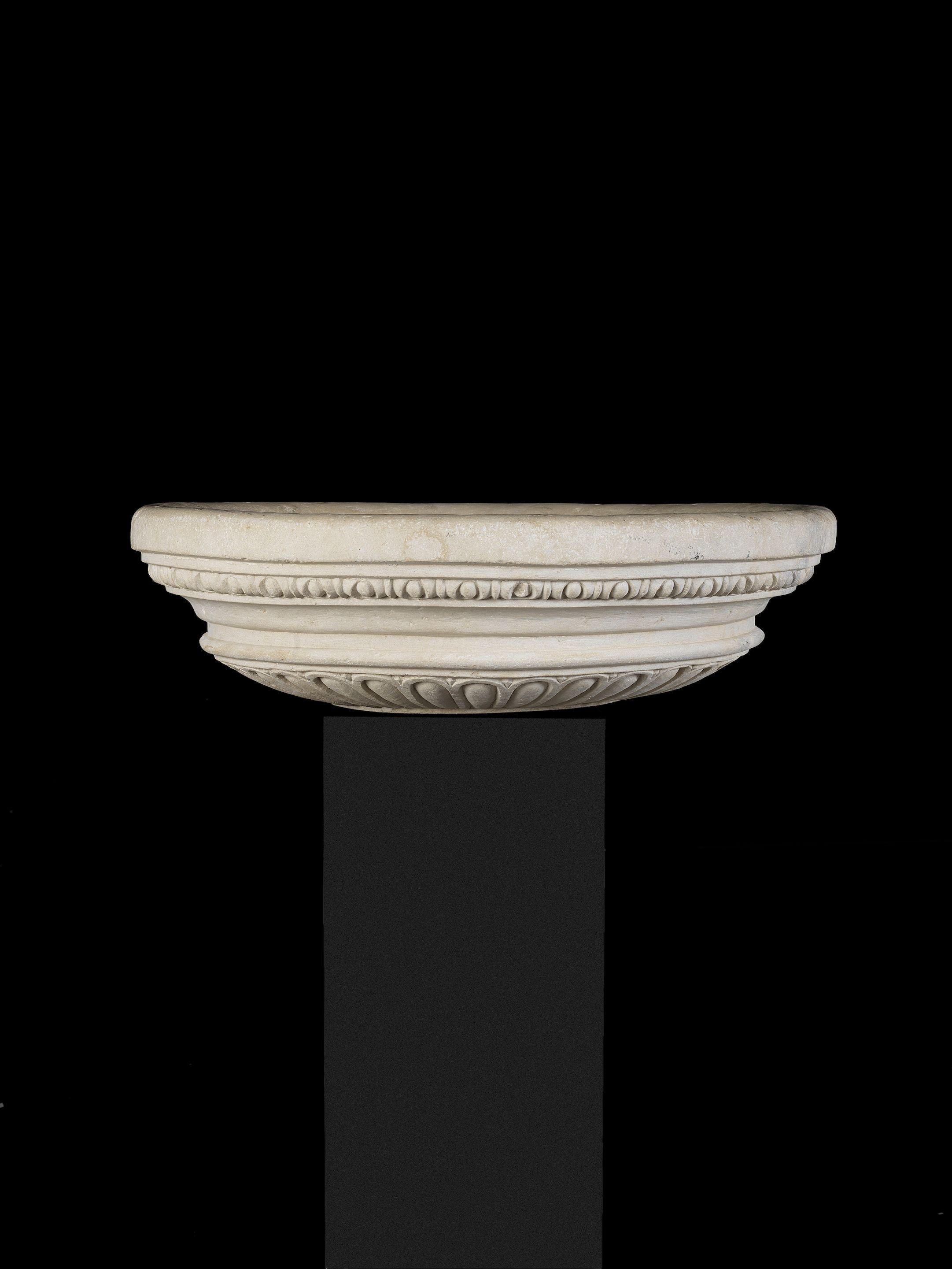 Bonhams : A Byzantine limestone font