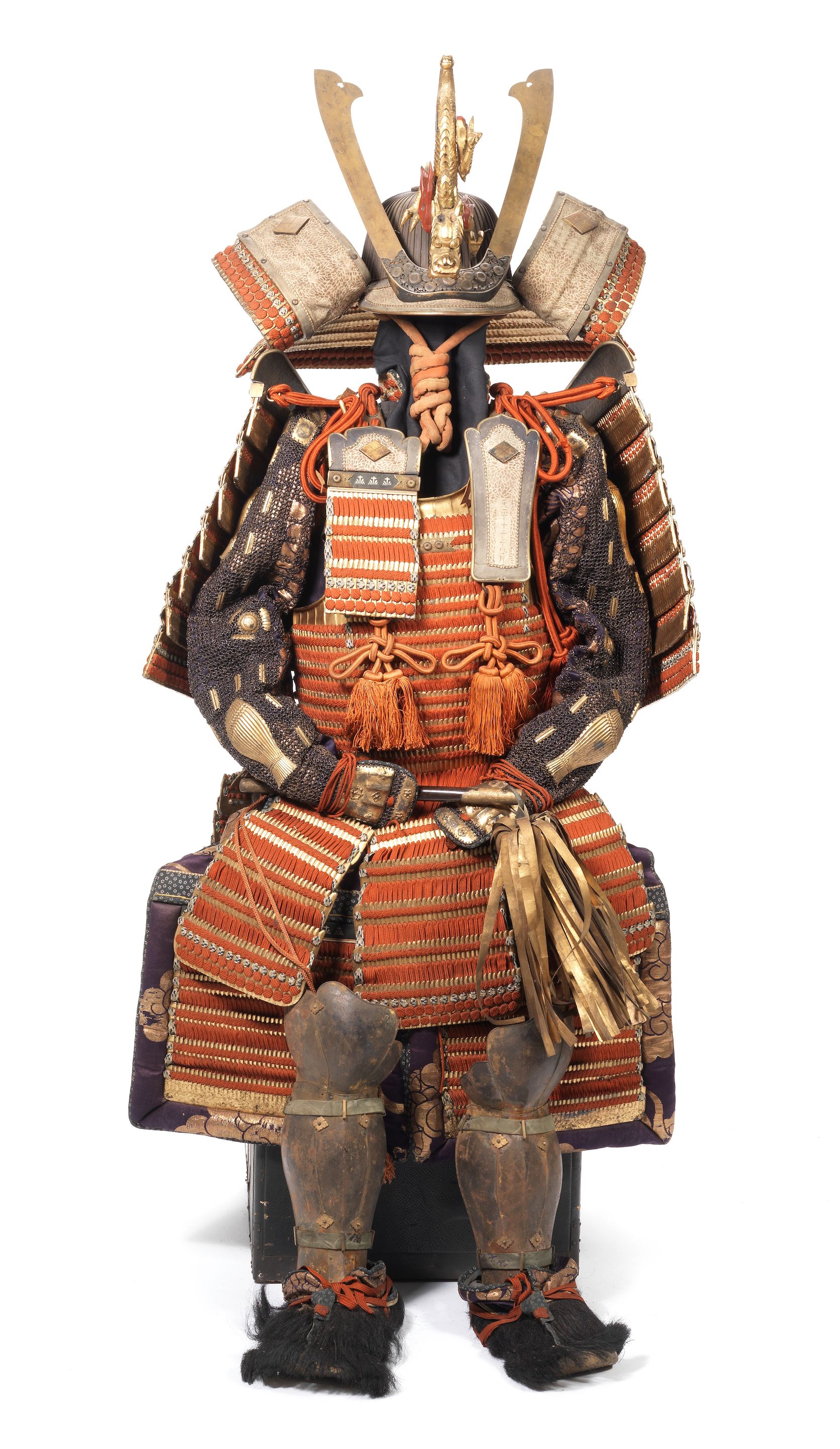 Bonhams : A tachi do yoroi armour The armour, late Edo Period, 19th ...